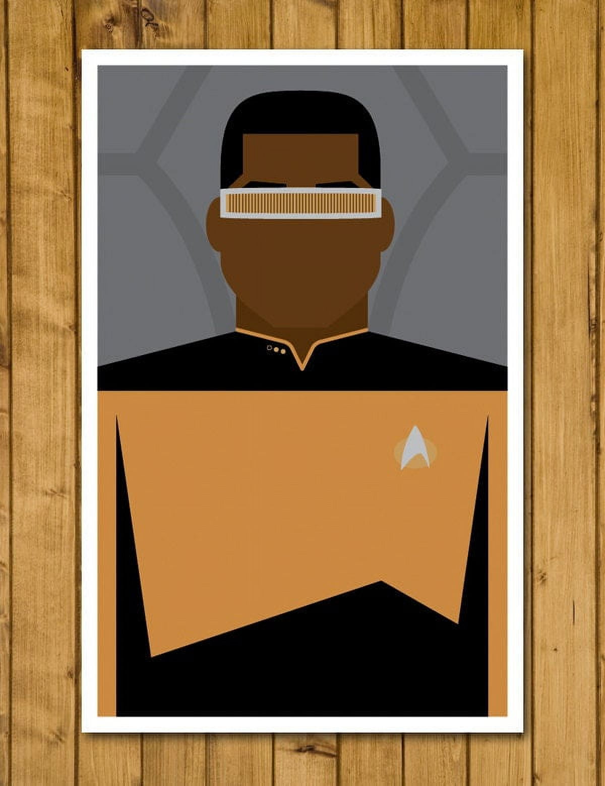 POSTER Star Trek: The Next Generation - Lieutenant Commander Geordi La ...