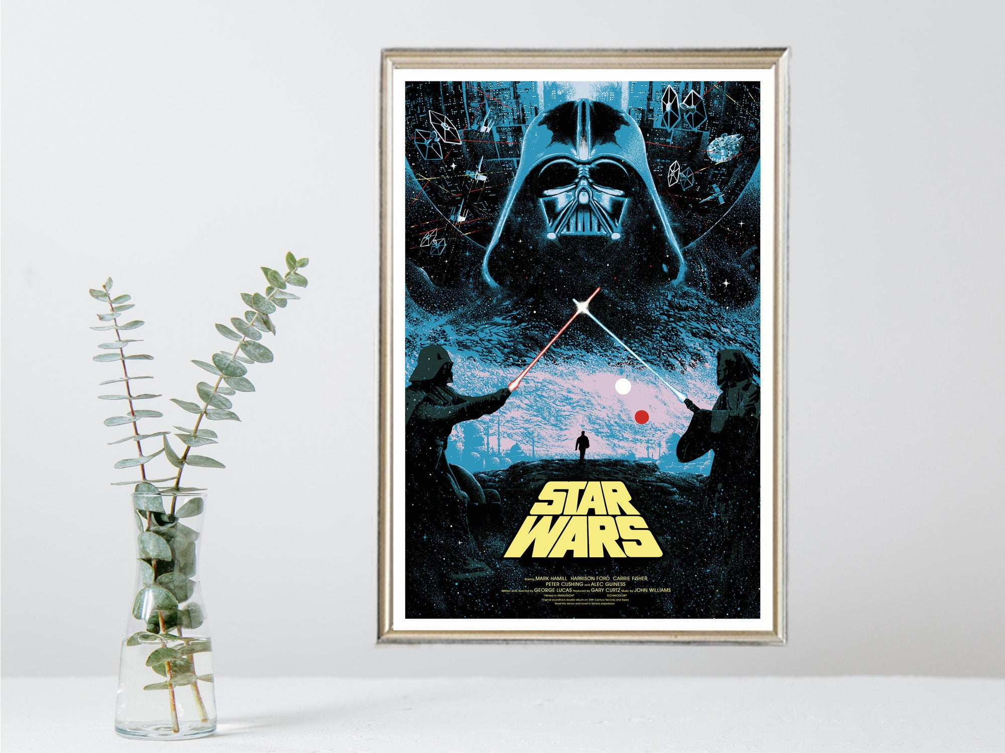 POSTER Star Wars Movie Poster- Vintage Movie Poster - Limited Edition ...