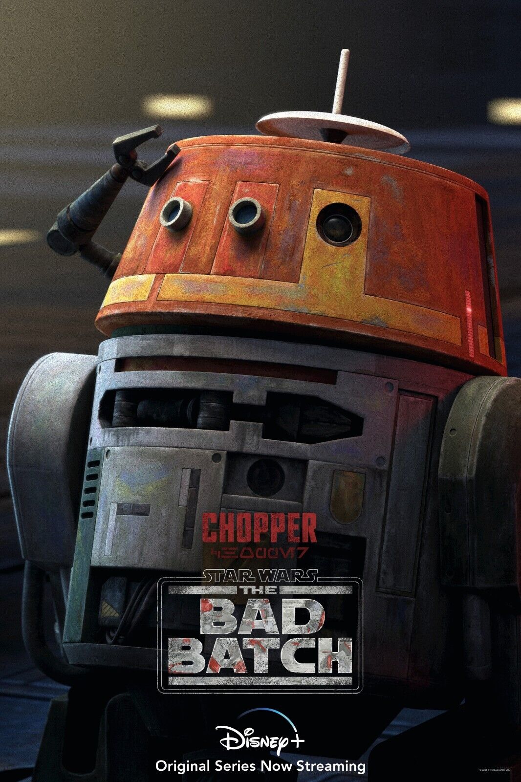 POSTER Star Wars The Bad Batch poster (Chopper) - - Star Wars Poster ...