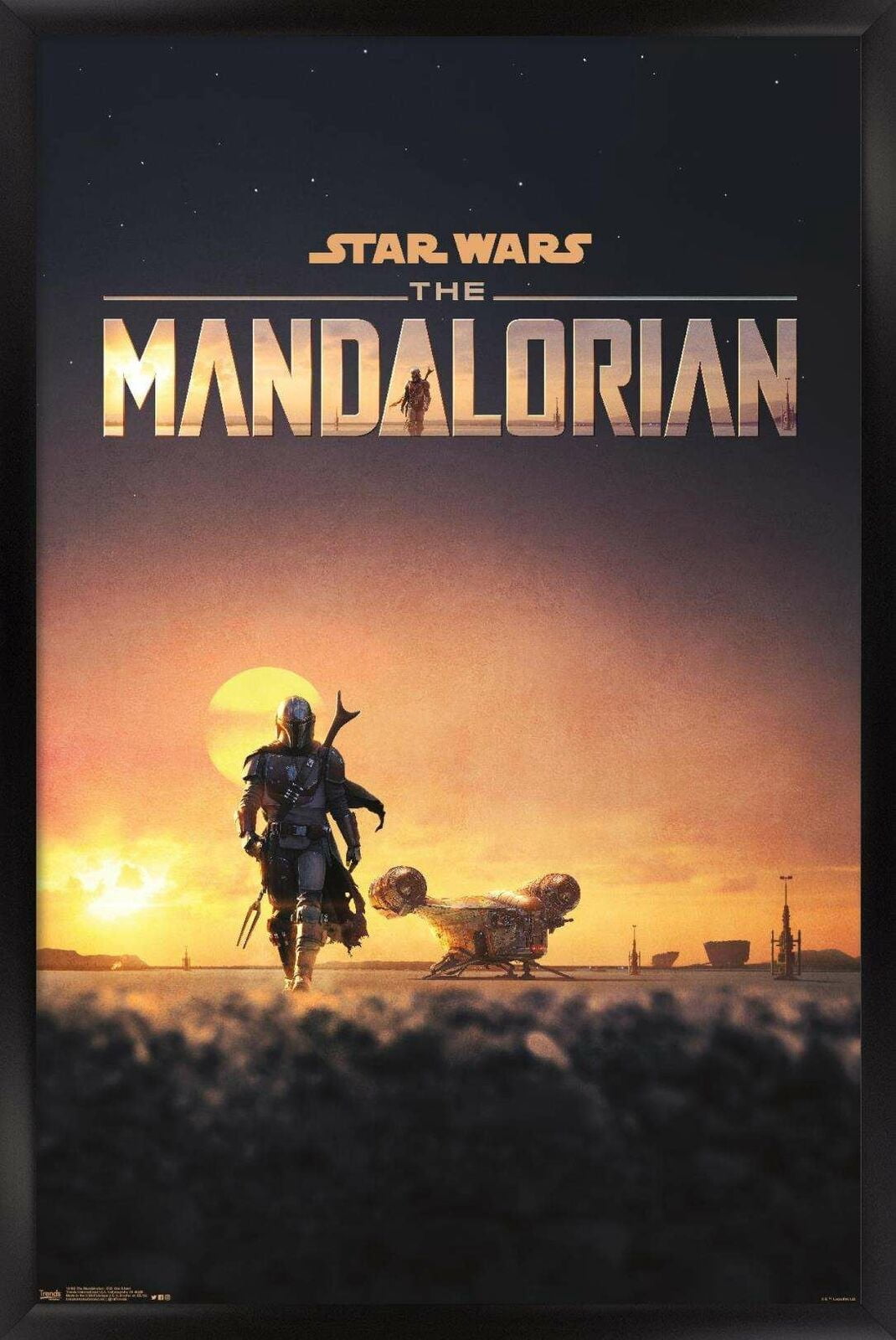 POSTER Star Wars: The Mandalorian - D23 One Sheet Poster-12x18-UNFRAMED ...