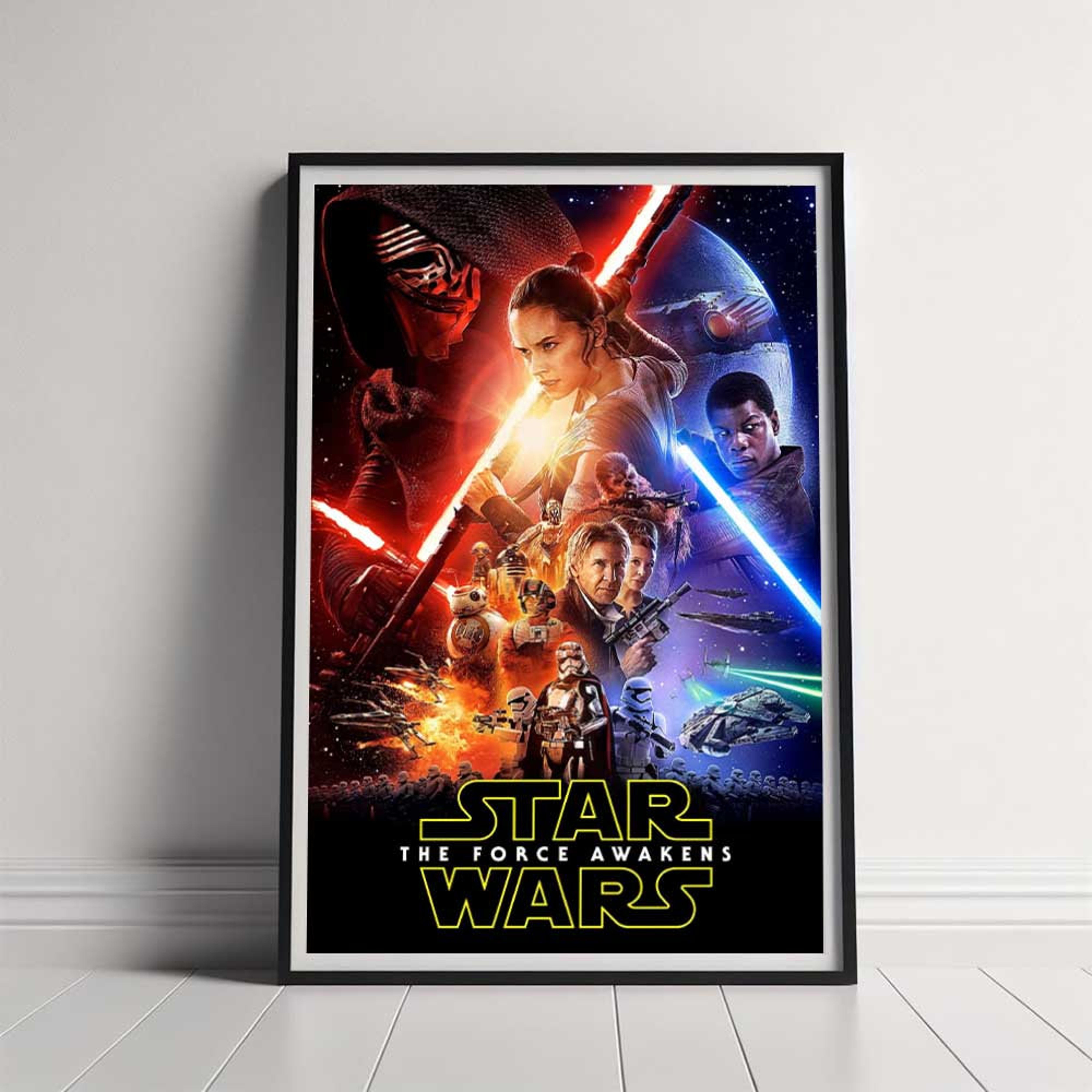POSTER Star Wars the Force Awakens Movie Poster, Poster Printing ...
