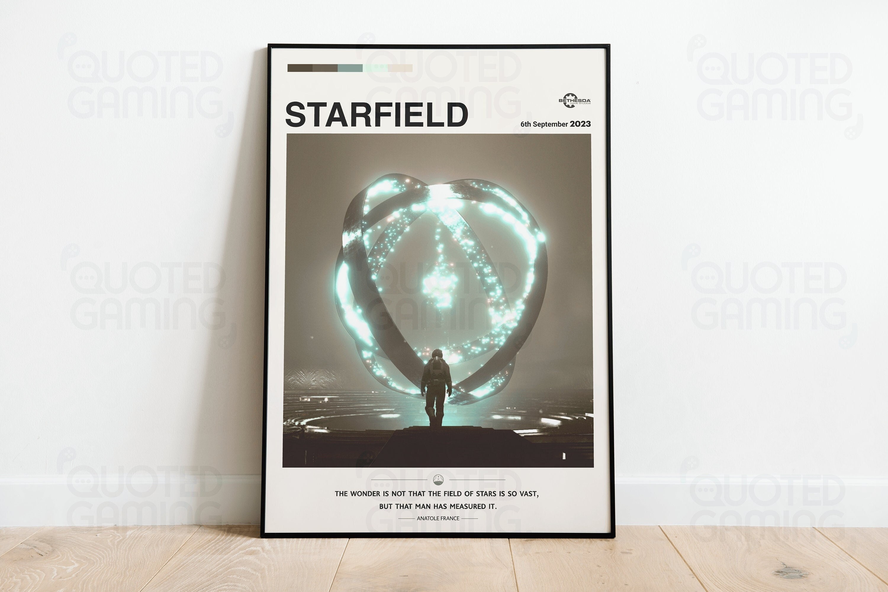 POSTER Starfield (2023) for Ps5, Xbox, Pc - Video Game Poster ...