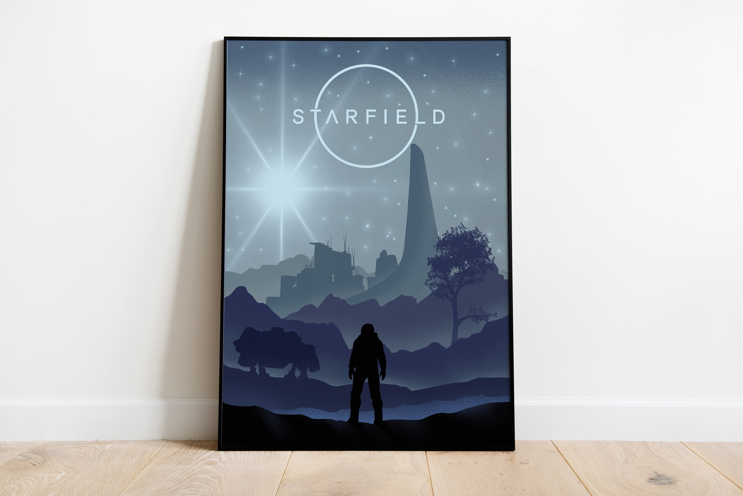 POSTER Starfield Poster Print, Fan Made, Video Game Poster, Video Game ...