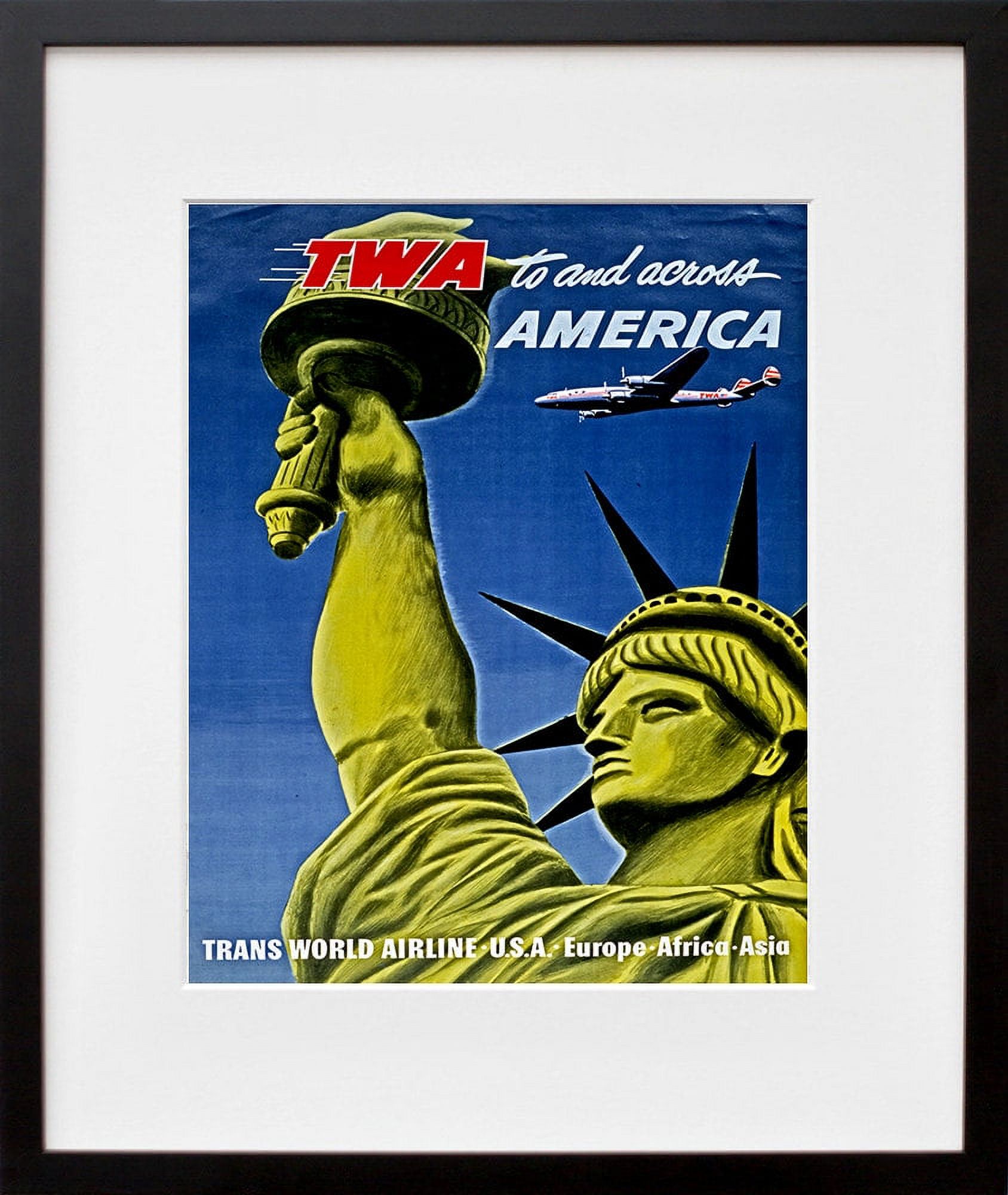POSTER Statue Of Liberty Poster Art Travel New York Home Decor Print ...