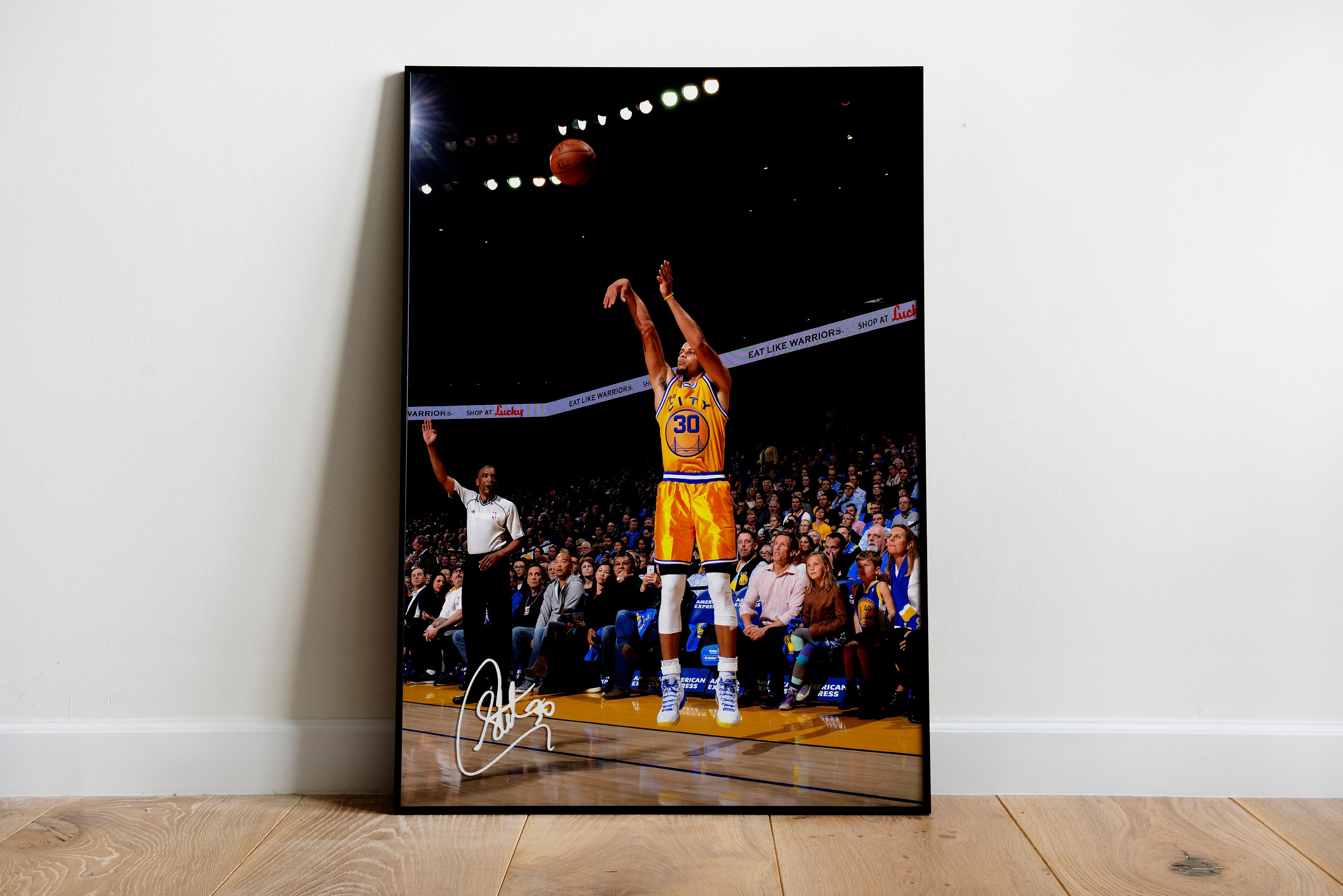POSTER Steph Curry Poster, Signed Stephen Curry NBA Poster, Basketball ...