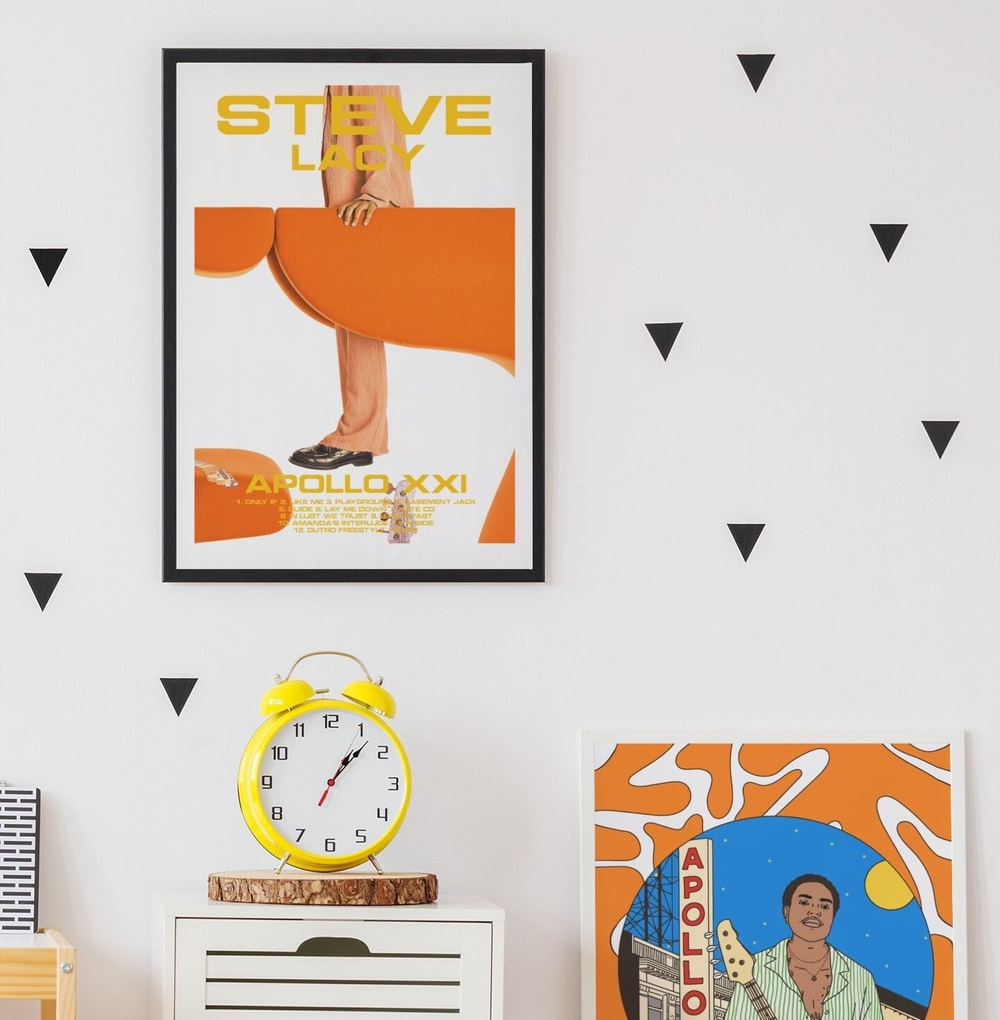 POSTER Steve Lacy Apollo Vintage 60s/70s Psychedelic Hippie Style Music ...