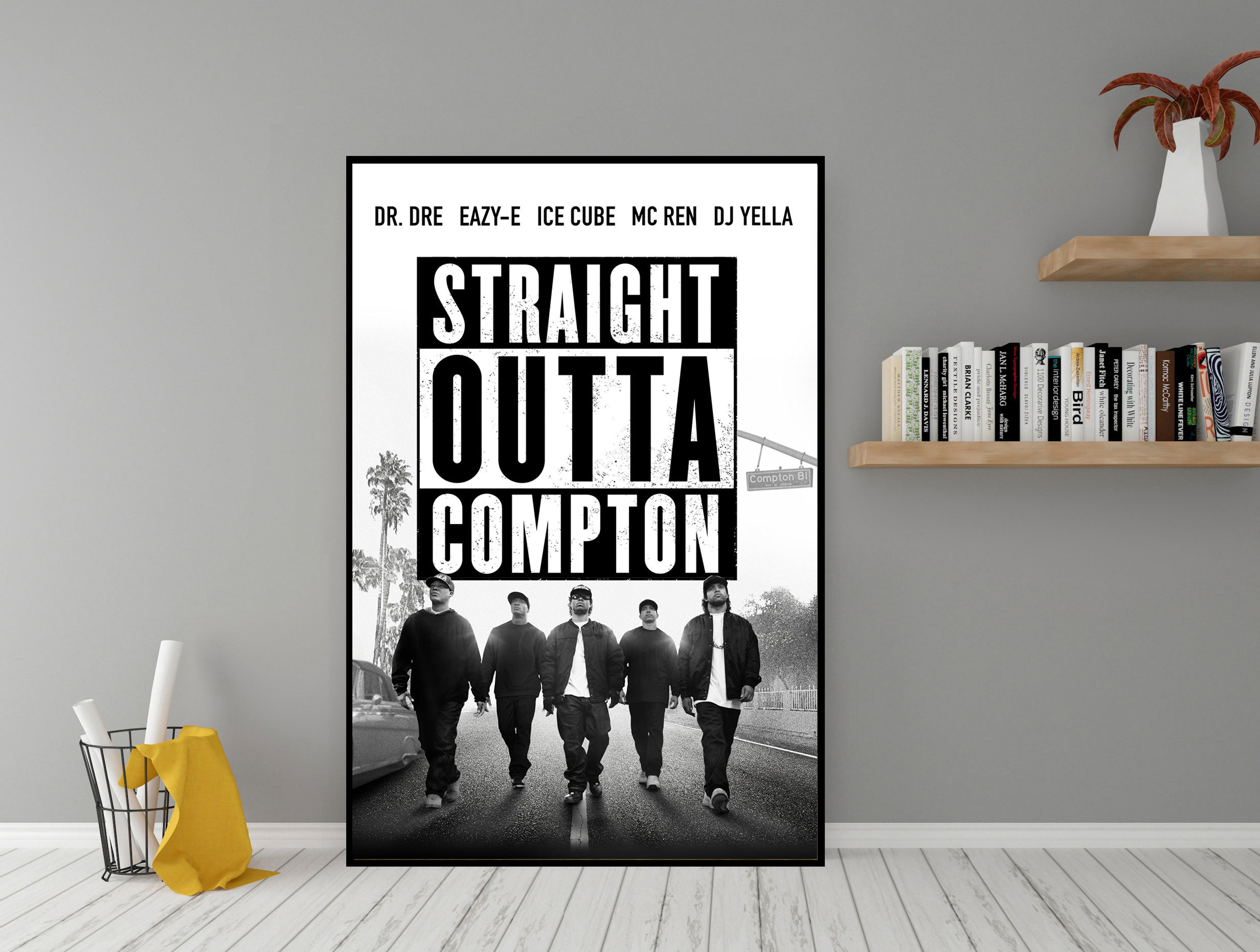 POSTER Straight Outta Compton Movie Poster - High Quality Wall Art ...