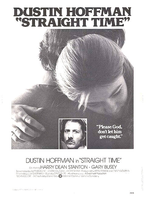POSTER Straight Time Dustin Hoffman Movie Poster-8x12-UNFRAMED ...