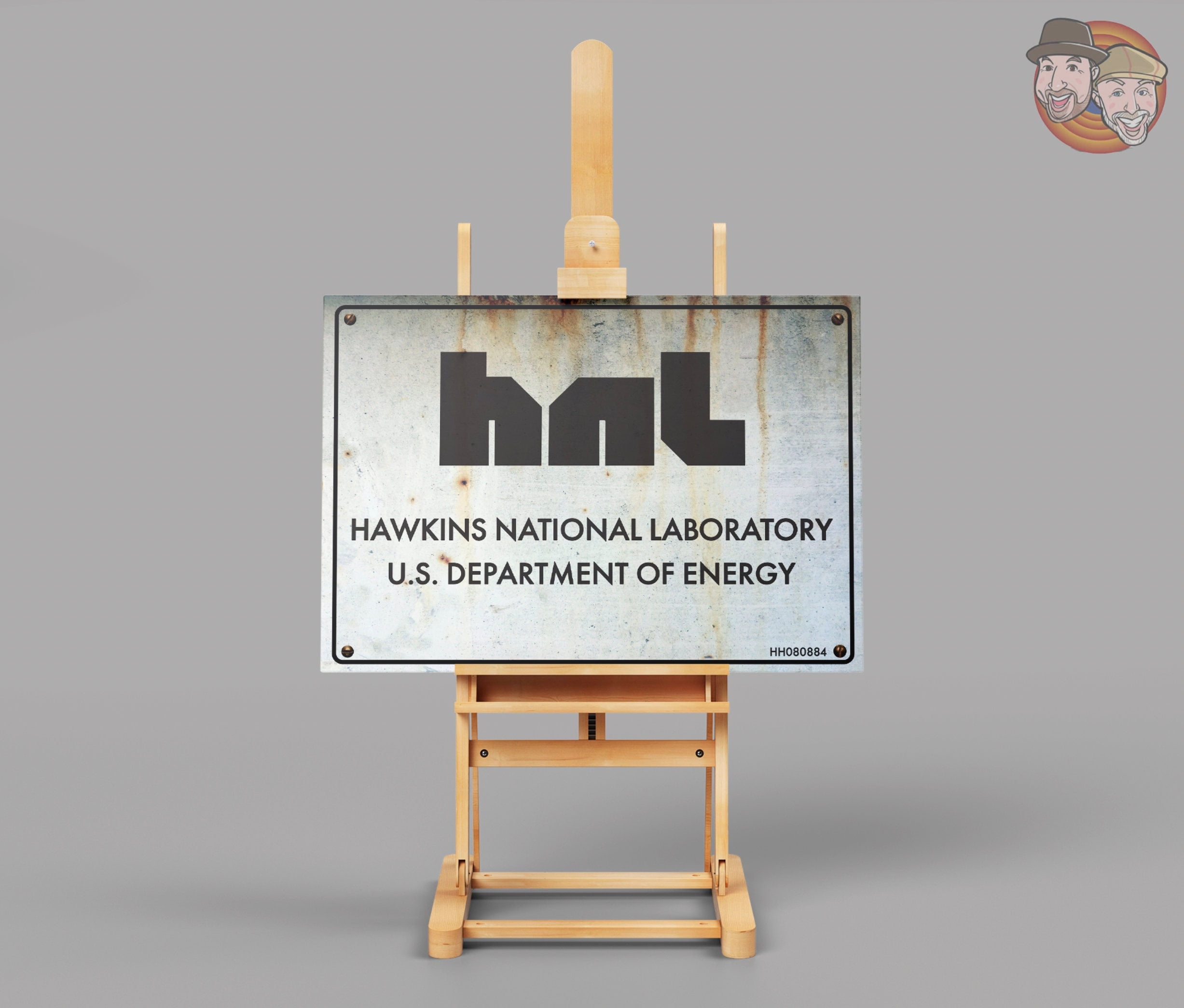 POSTER Stranger Things Inspired - HNL - Hawkins National Laboratory - Prop Replica A4 A3 A2 & A1 ...