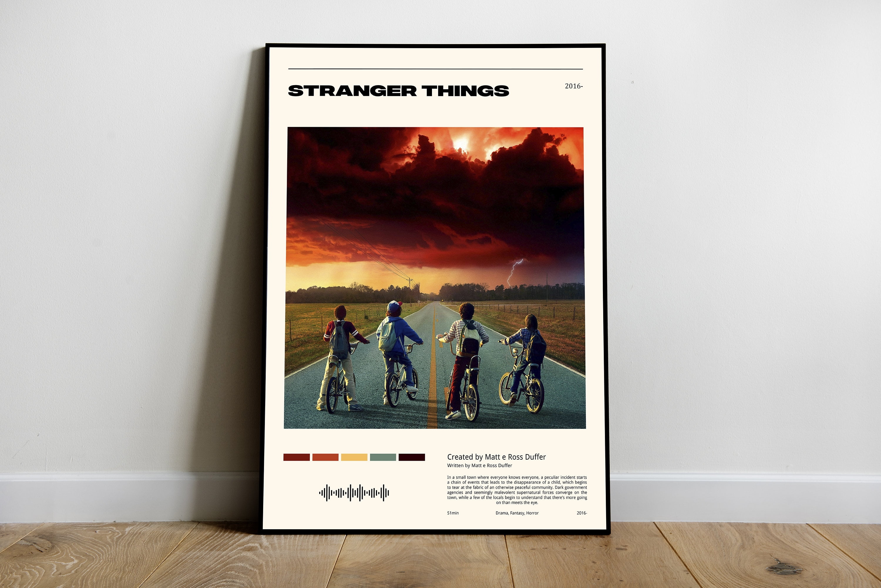 POSTER Stranger Things / Matt & Ross Duffer / Minimalist Tv Series ...