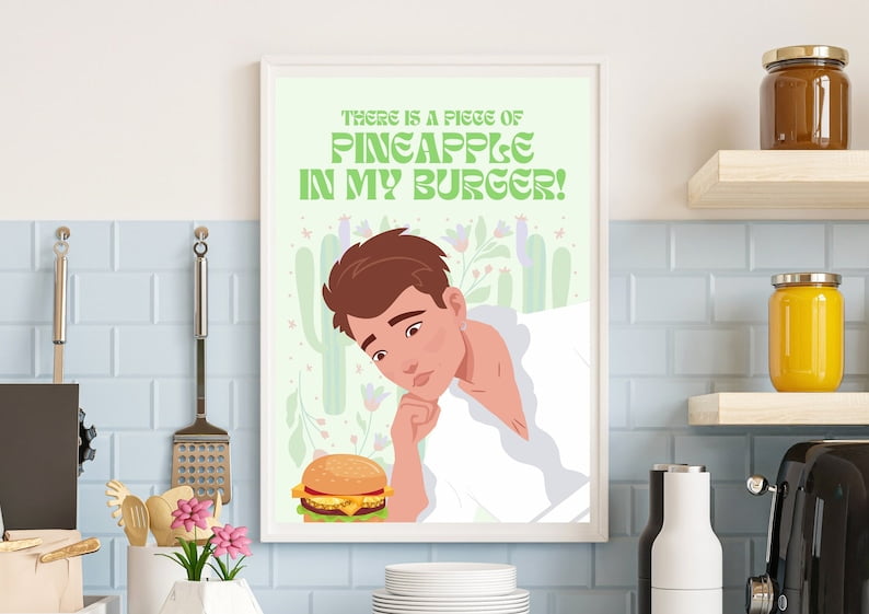 POSTER Stray Kids Bang Chan Pineapple In My Burger Art, Poster, SKZ Quote Poster, Stray Kids ...