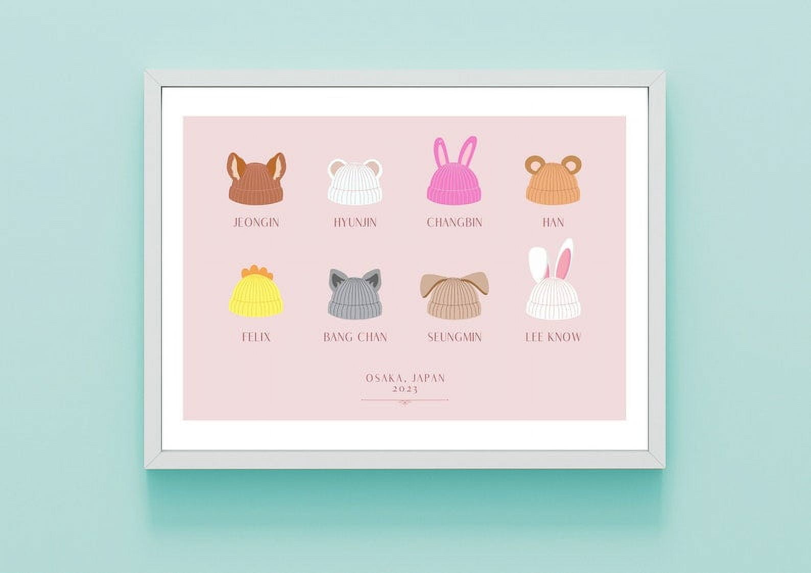 POSTER Stray Kids Beanie Art, Skzoo, Poster, SKZ Poster, SKZ Crying ...