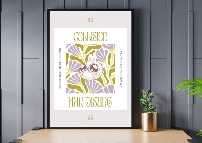 POSTER Stray Kids Collision Art, SKZ 5-STAR Poster, Poster, Han Jisung ...