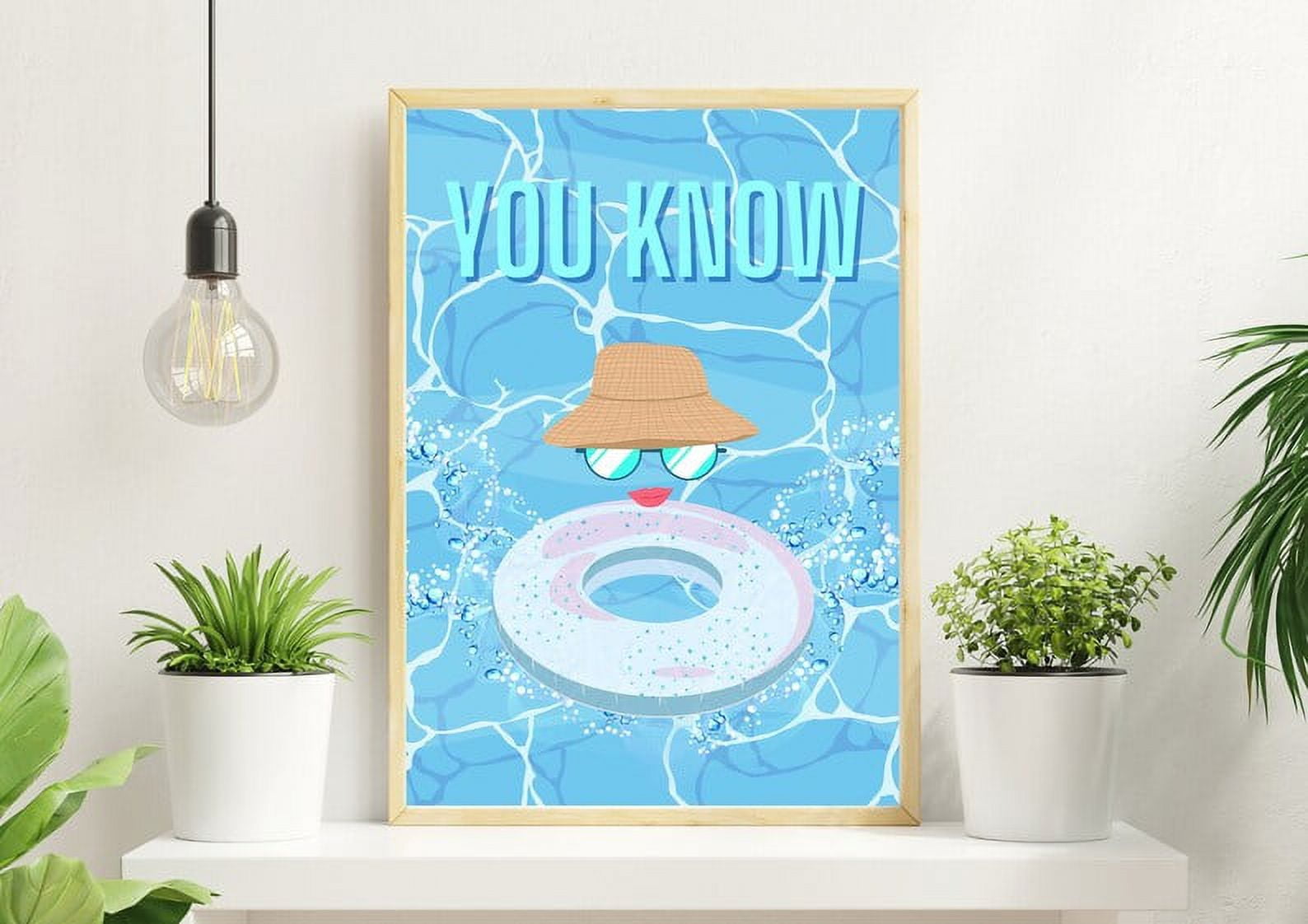 POSTER Stray Kids Lee Know Swimming Pool Art Print Poster, SKZ Poster, Juju Korea, Kpop Decor ...