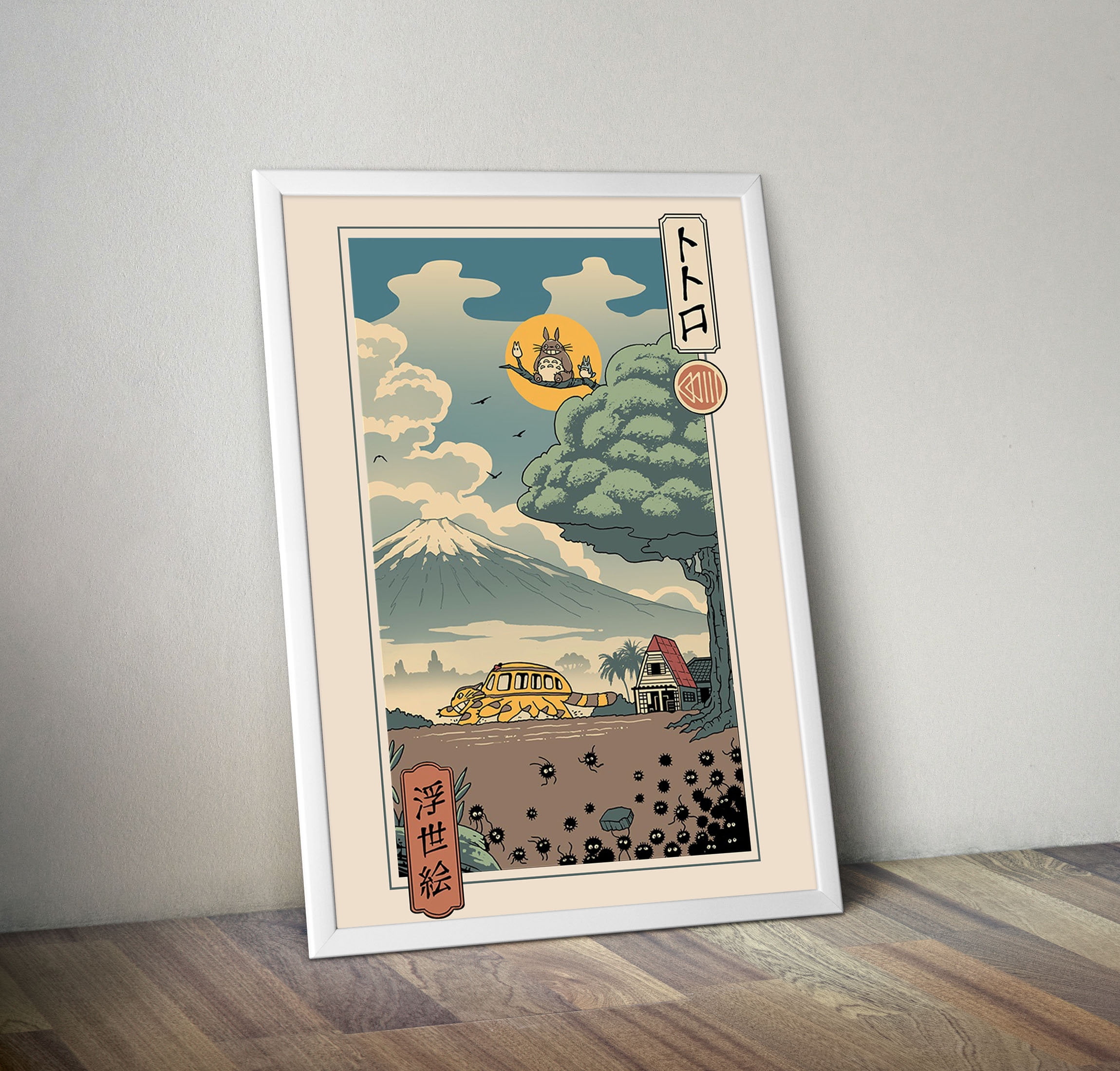 POSTER Studio Ghibli Poster Totoro Poster Spirited Away Poster Howl's ...