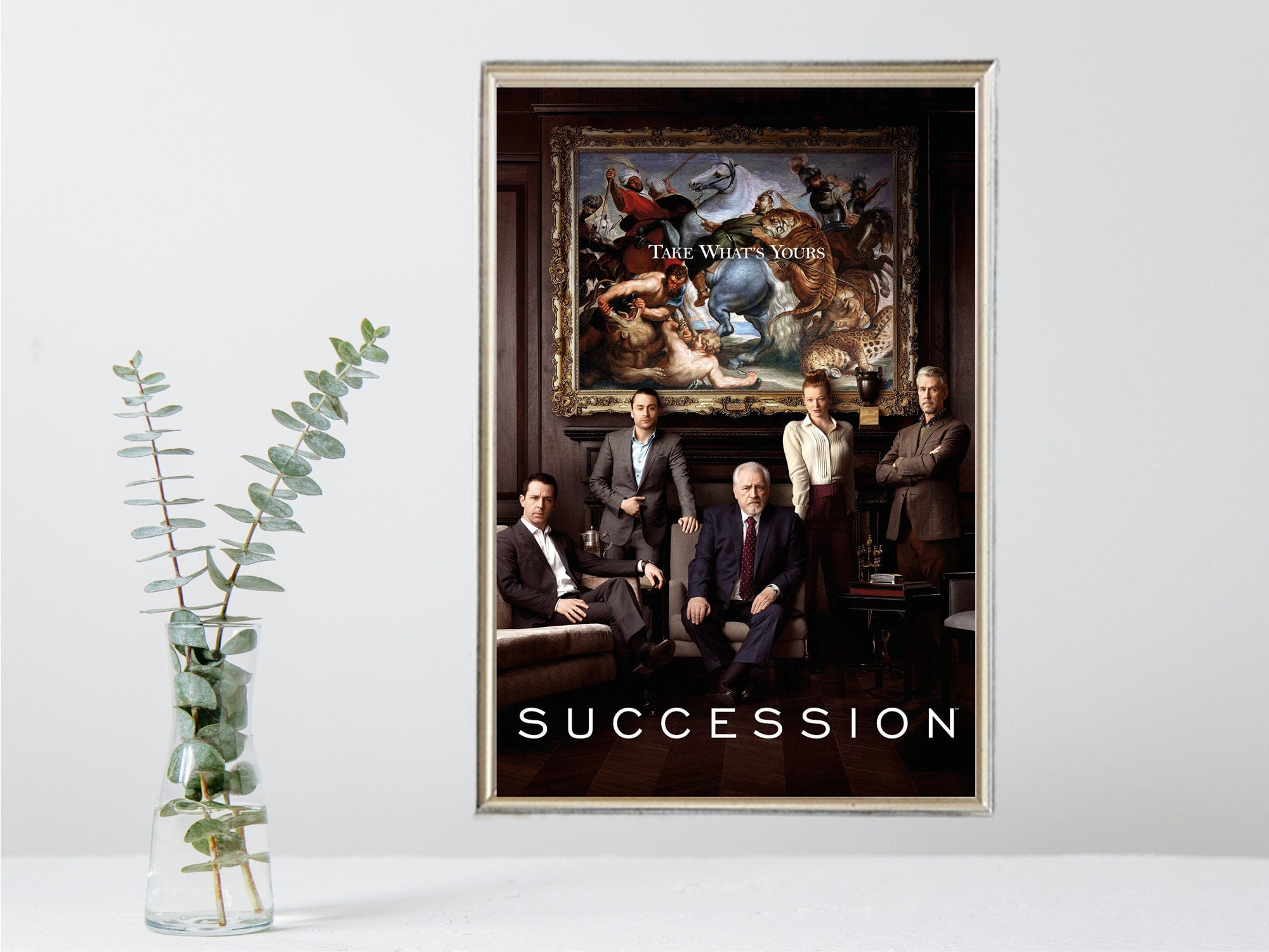 POSTER Succession Season 1 Movie Poster- Vintage Movie Poster - Limited ...