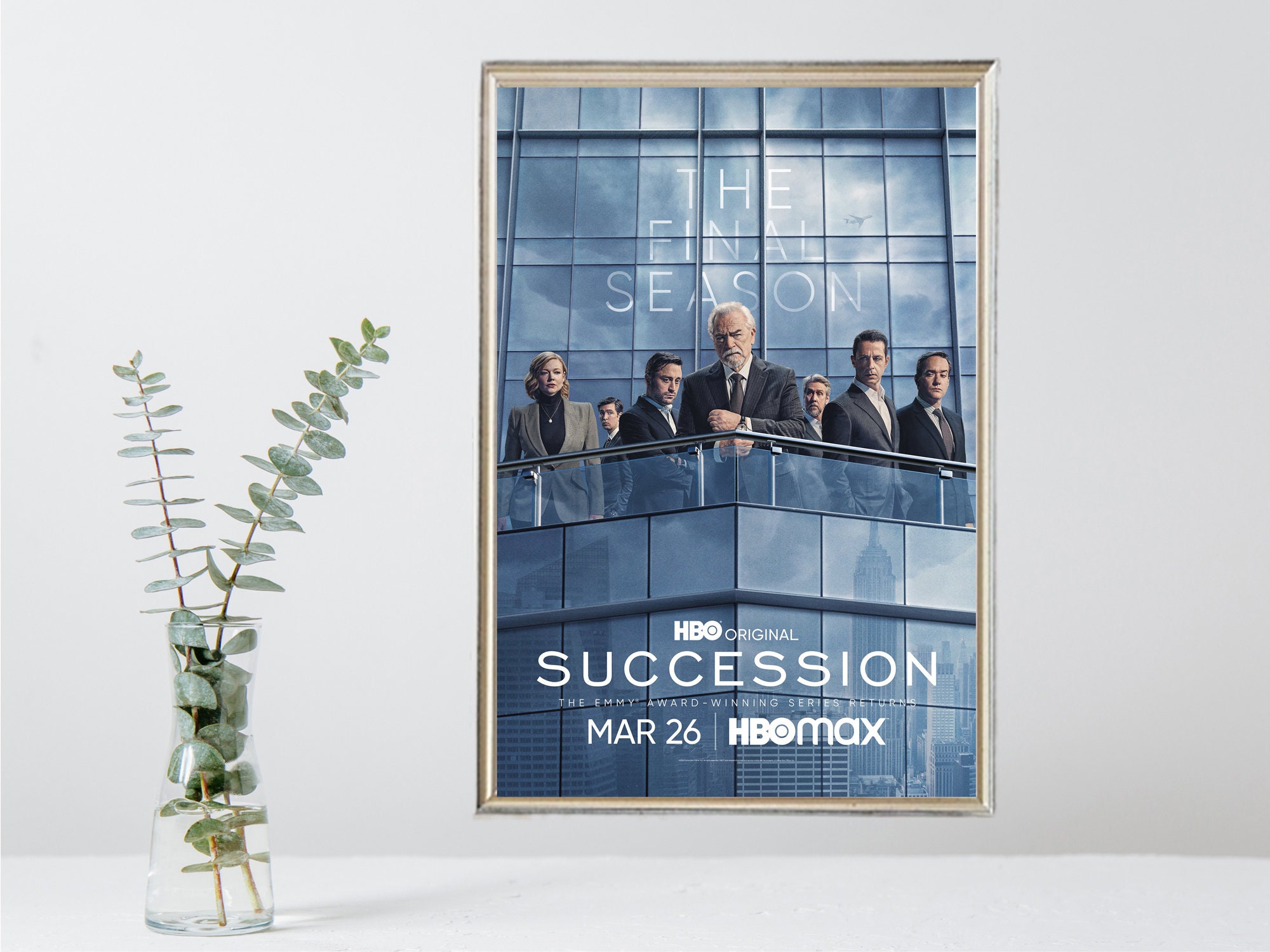 POSTER Succession Season 4 Movie Poster- Vintage Movie Poster - Limited ...