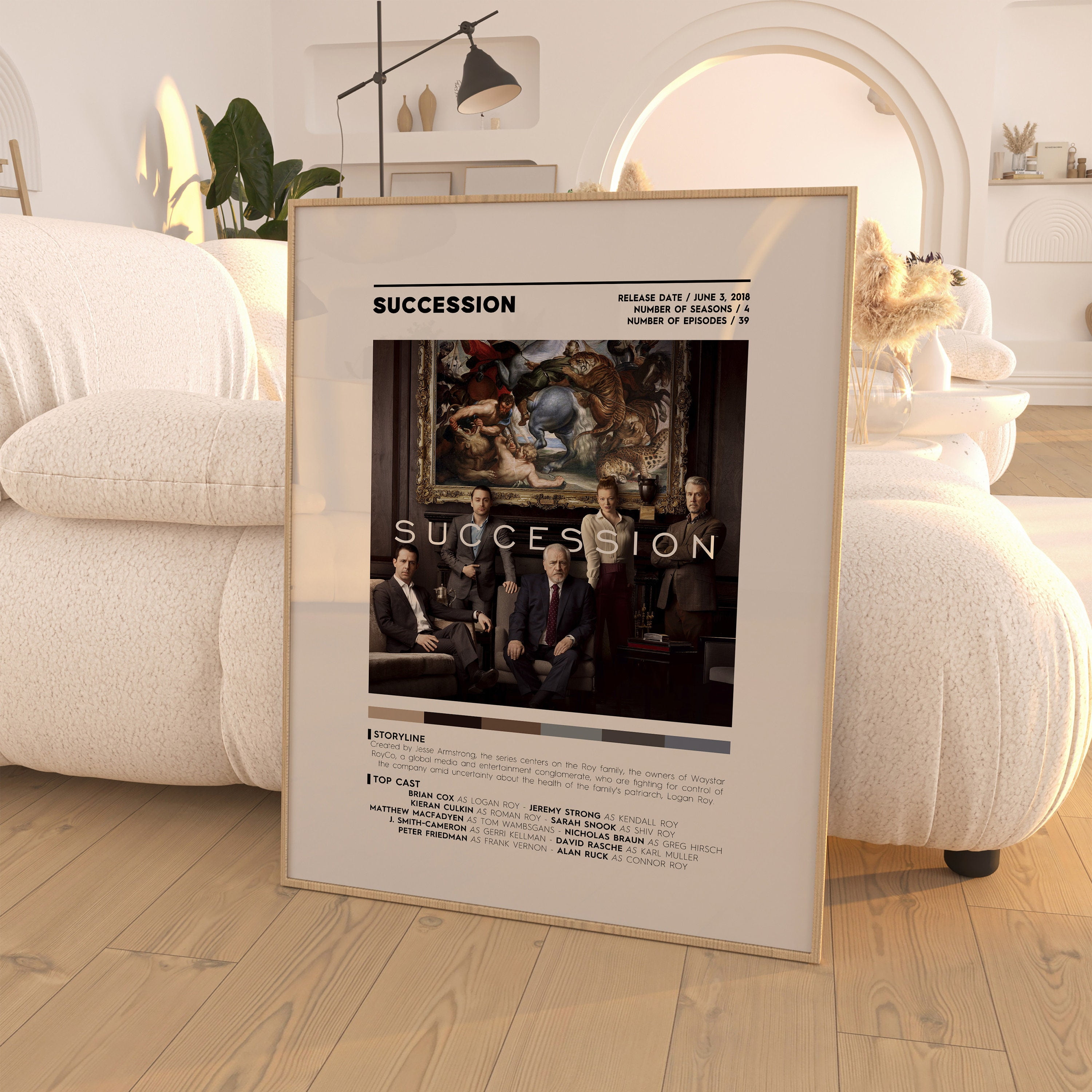 POSTER Succession TV Show Poster / Wall Art / TV Poster / Home Decor ...