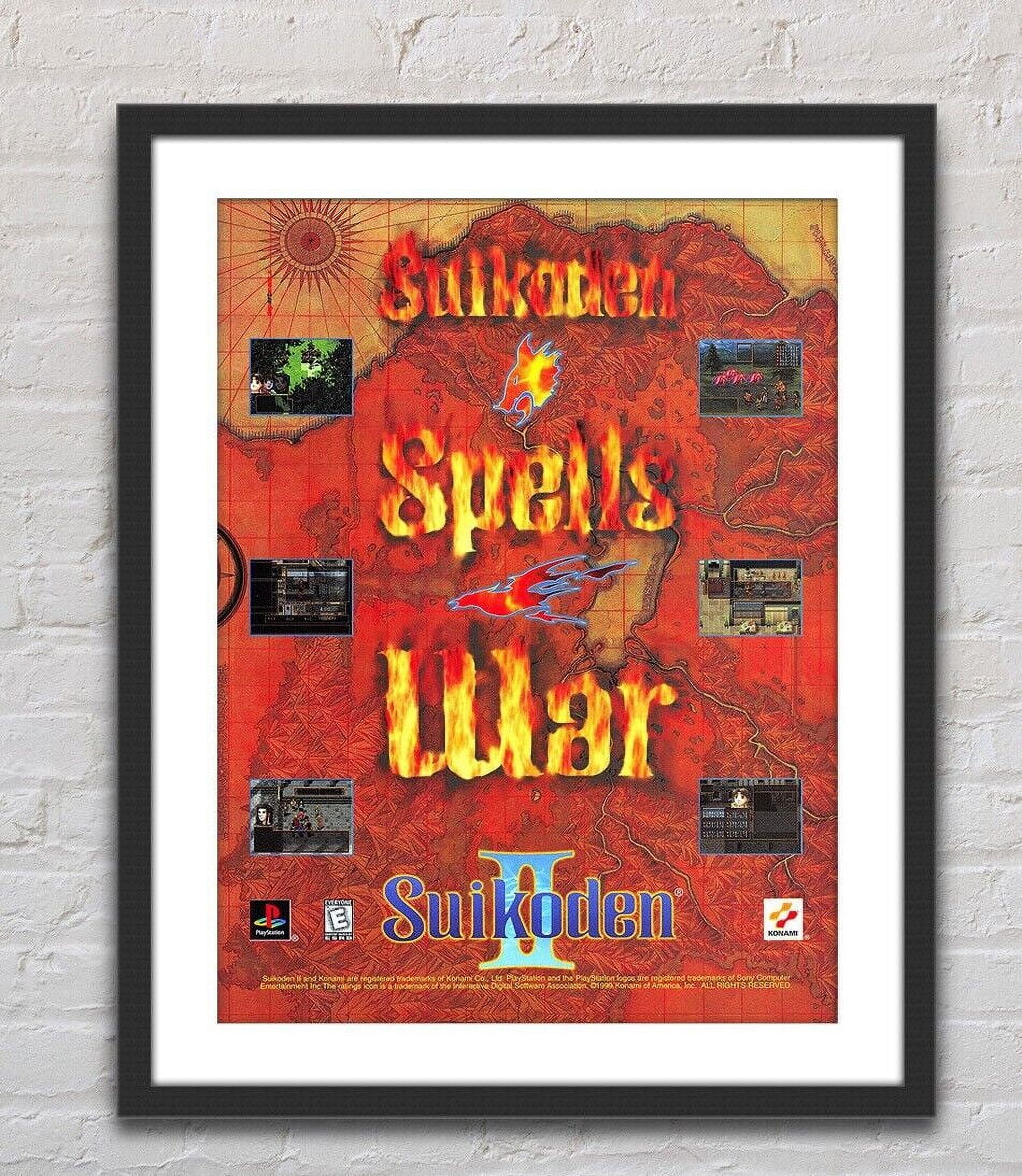 POSTER Suikoden II Playstation PS1 Poster-24x36-UNFRAMED - Walmart.com