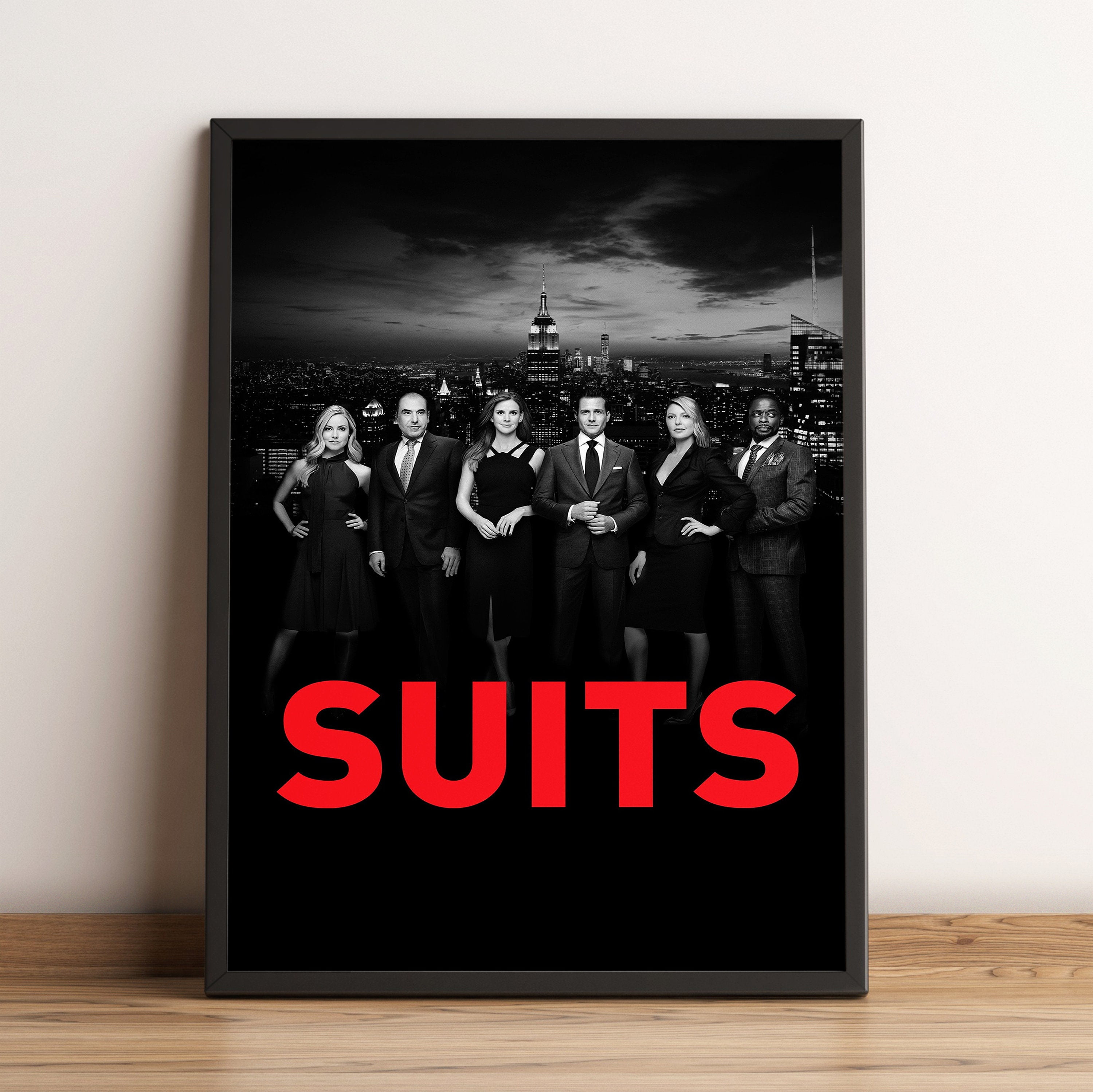 POSTER Suits Poster, Gabriel Macht Wall Art, Patrick J. Adams Tv Show ...