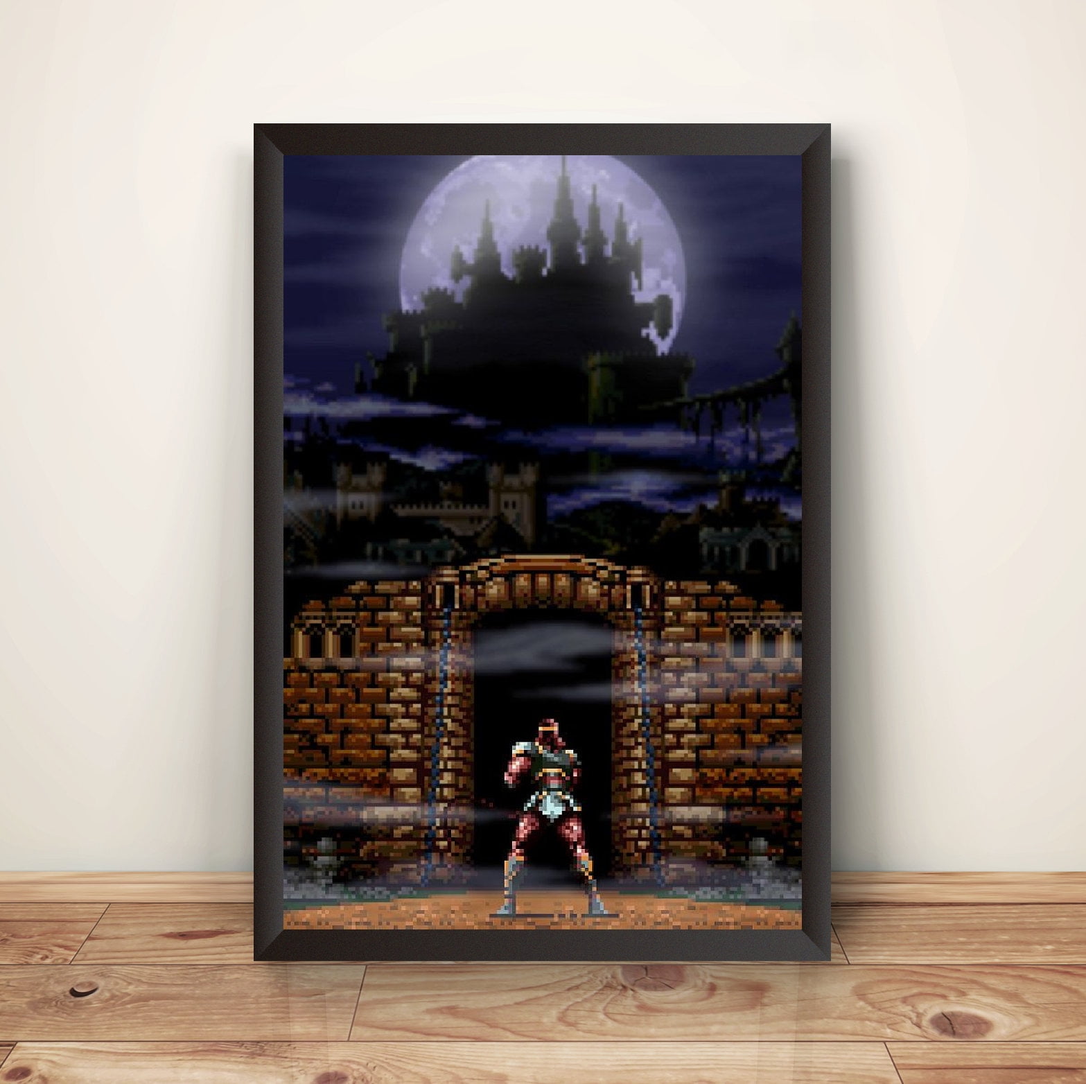POSTER Super Castle Vania IV Dracula's castle Premium Poster-UNFRAMED ...