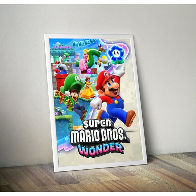 POSTER Super Mario Bros. Wonder Poster | Super Mario Bros. Video Game ...