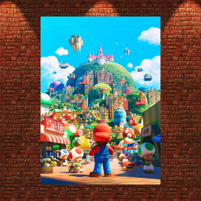 POSTER Super Mario Poster - Game Print-UNFRAMED - Walmart.com