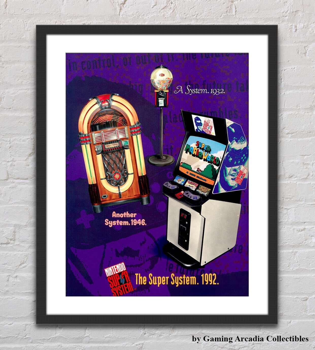 POSTER Super Mario World Nintendo Super System Poster-16x24-UNFRAMED ...