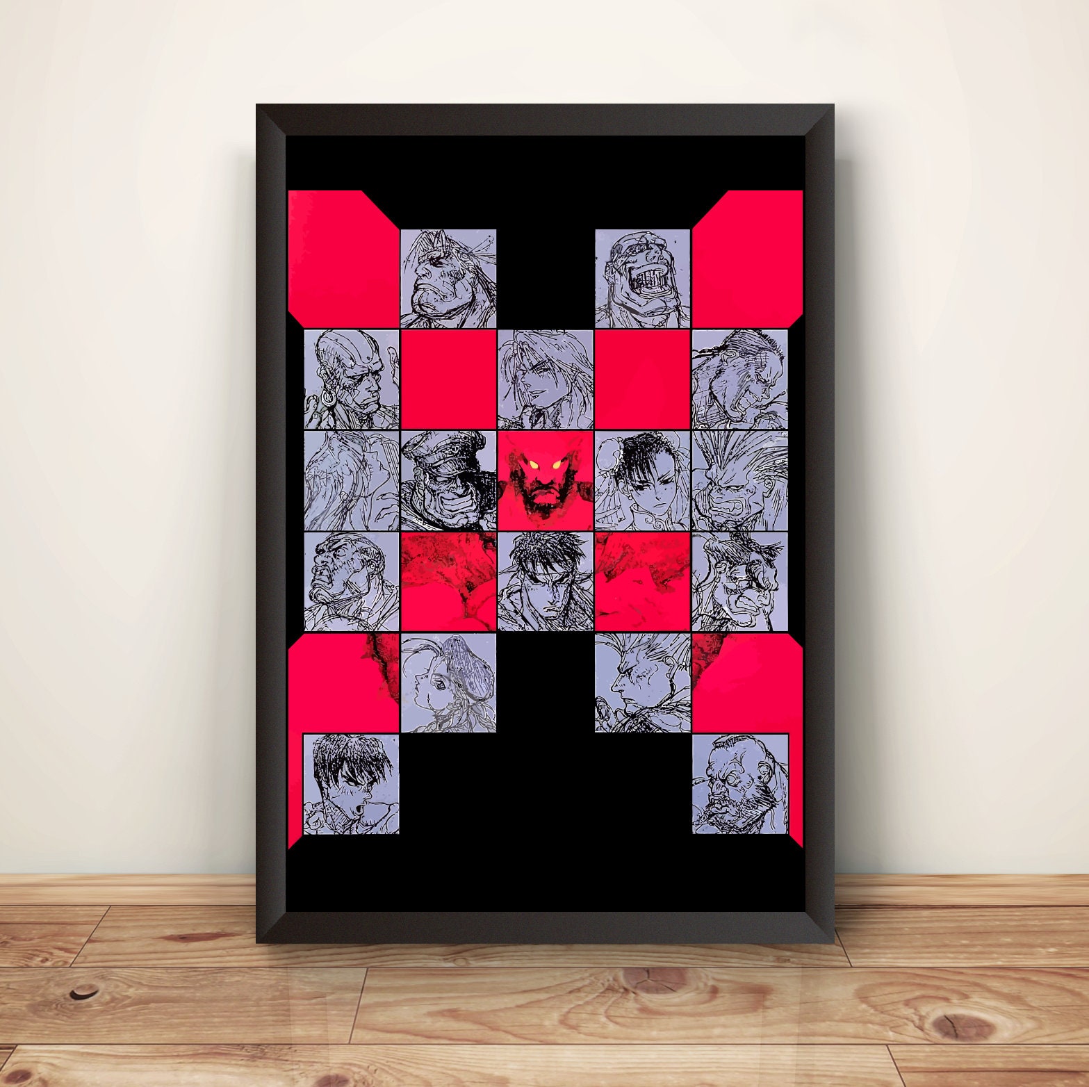 POSTER Super SF2 X: Grand Master Challenge Premium Poster-UNFRAMED ...