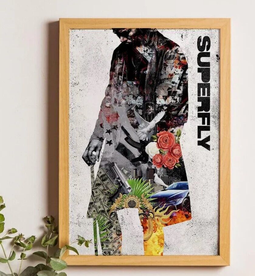 POSTER SuperFly Movie Poster, Poster Printing, Classic Film Poster ...