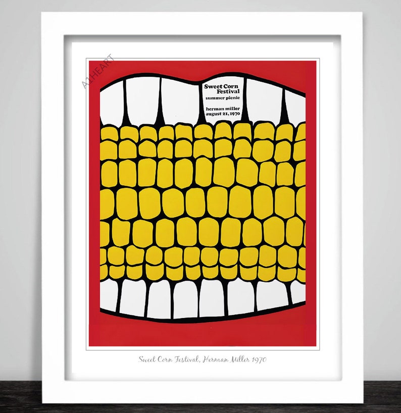POSTER Sweet Corn Festival by Herman Miller Art. Poster Picture Print ...