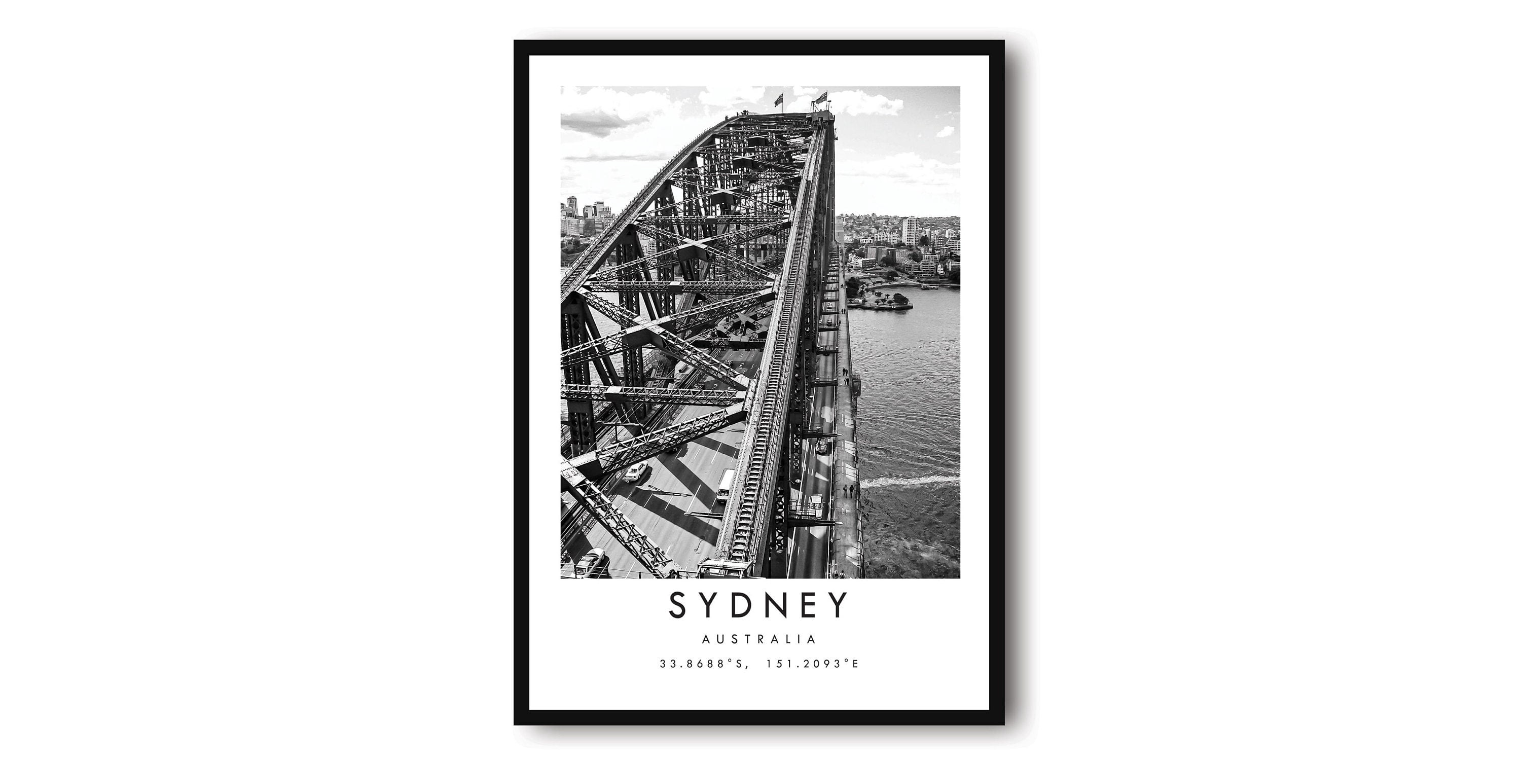 POSTER Sydney Travel Print, Sydney Poster Print, Sydney Wall Art ...
