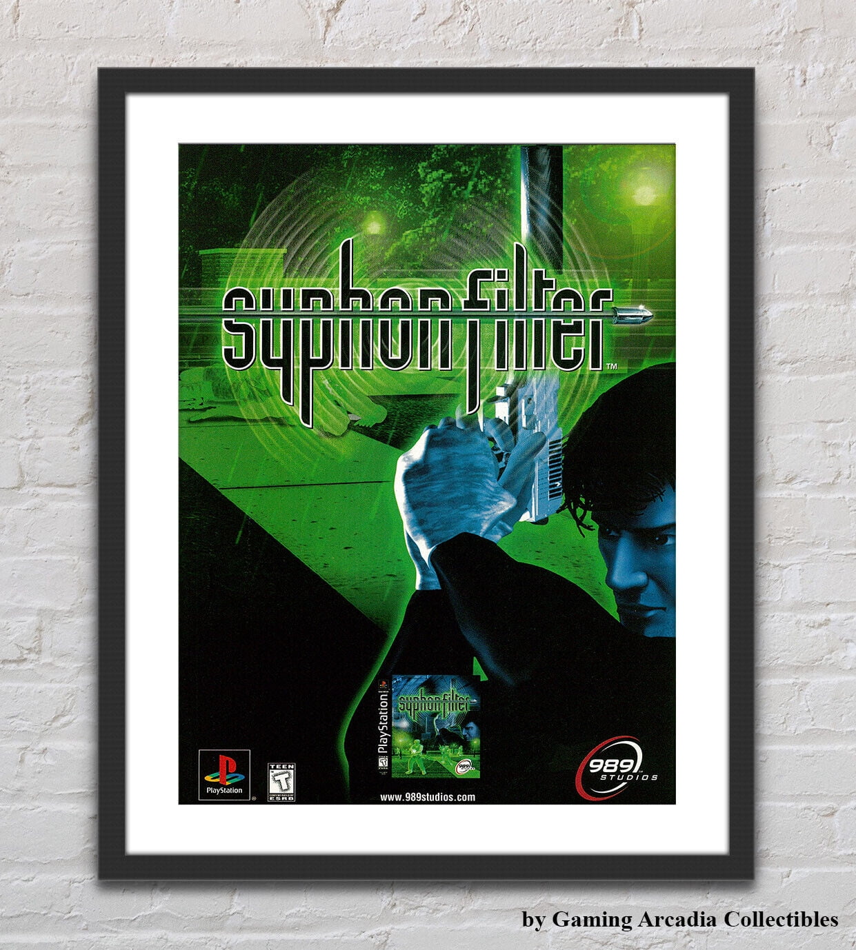 POSTER Syphon Filter Playstation PS1 Poster-8x12-UNFRAMED - Walmart.com