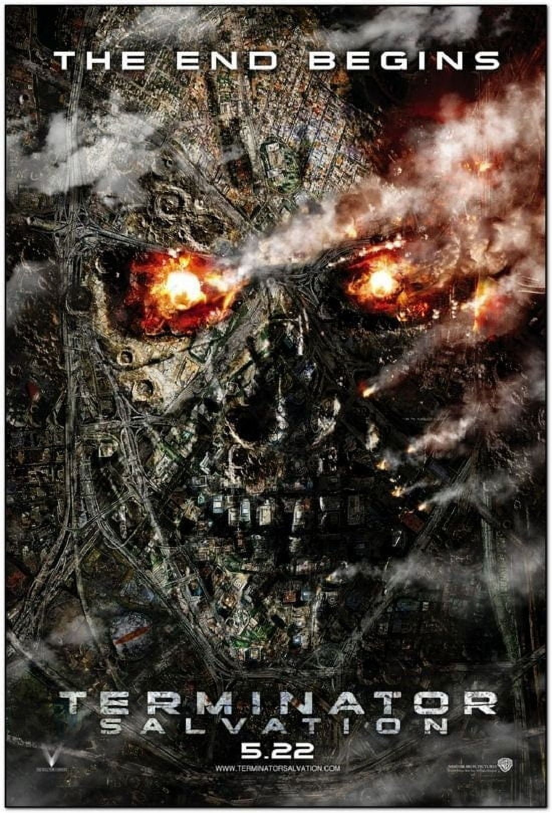 POSTER TERMINATOR 4: SALVATION - 2009 - Original Movie Poster - Advance ...