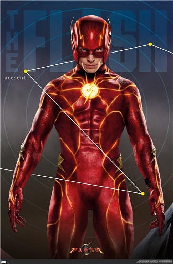 POSTER THE FLASH - THE FLASH TRIPTYCH POSTER - - 23293-24x36-UNFRAMED - Walmart.com