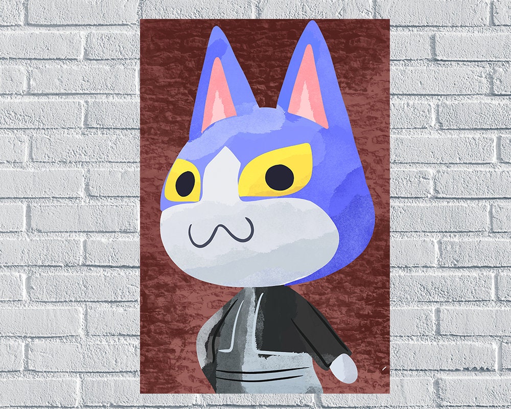 POSTER TOM Animal Crossing New Horizons Harv's Island Villager Poster ...