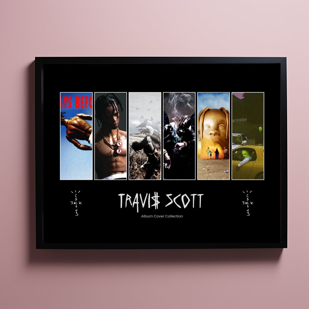 POSTER TRAVIS SCOTT Album Cover Poster - Professional Print in HD ...