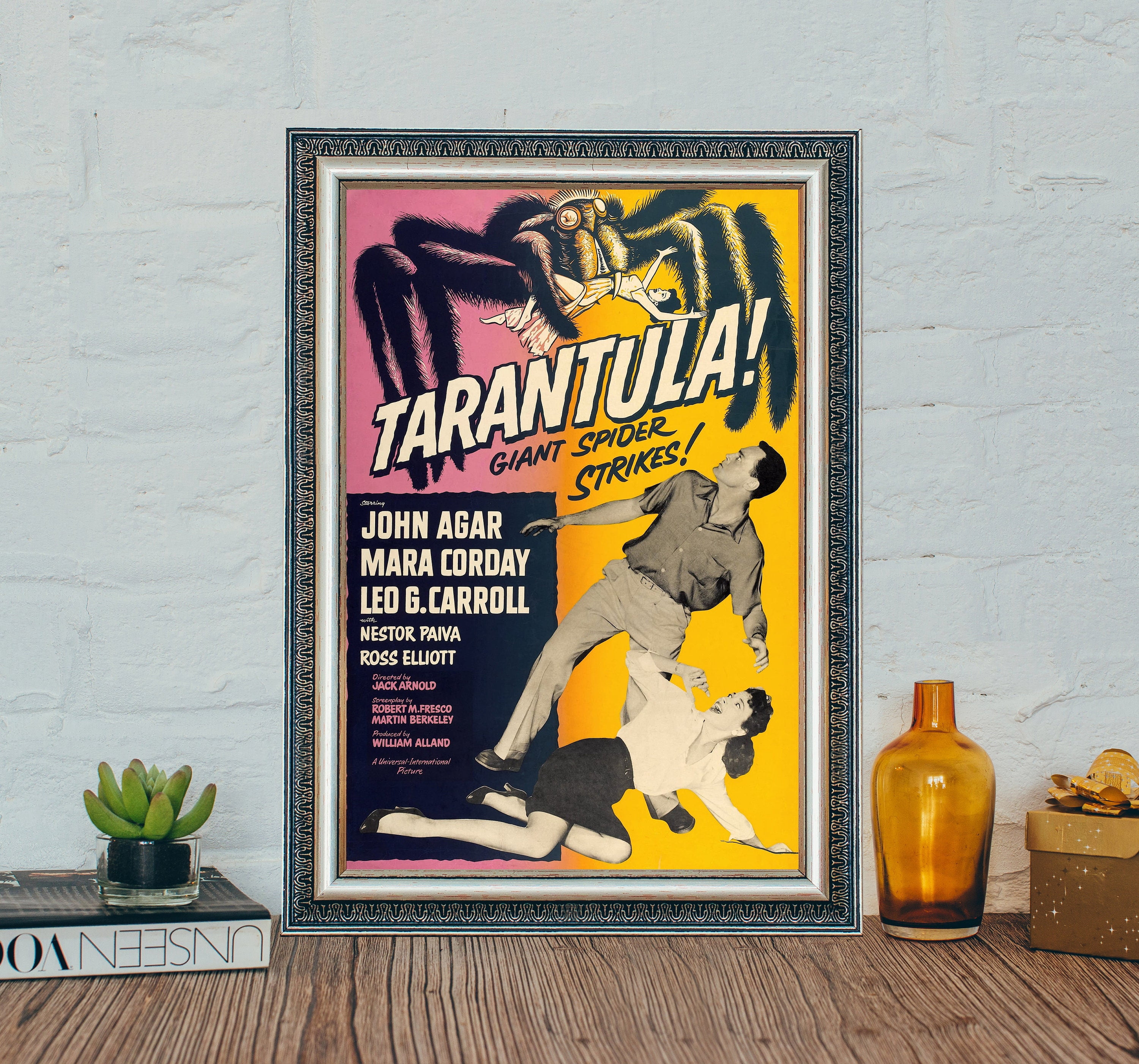 POSTER Tarantula (1955) Movie Poster, Classic Vintage Movie Poster ...