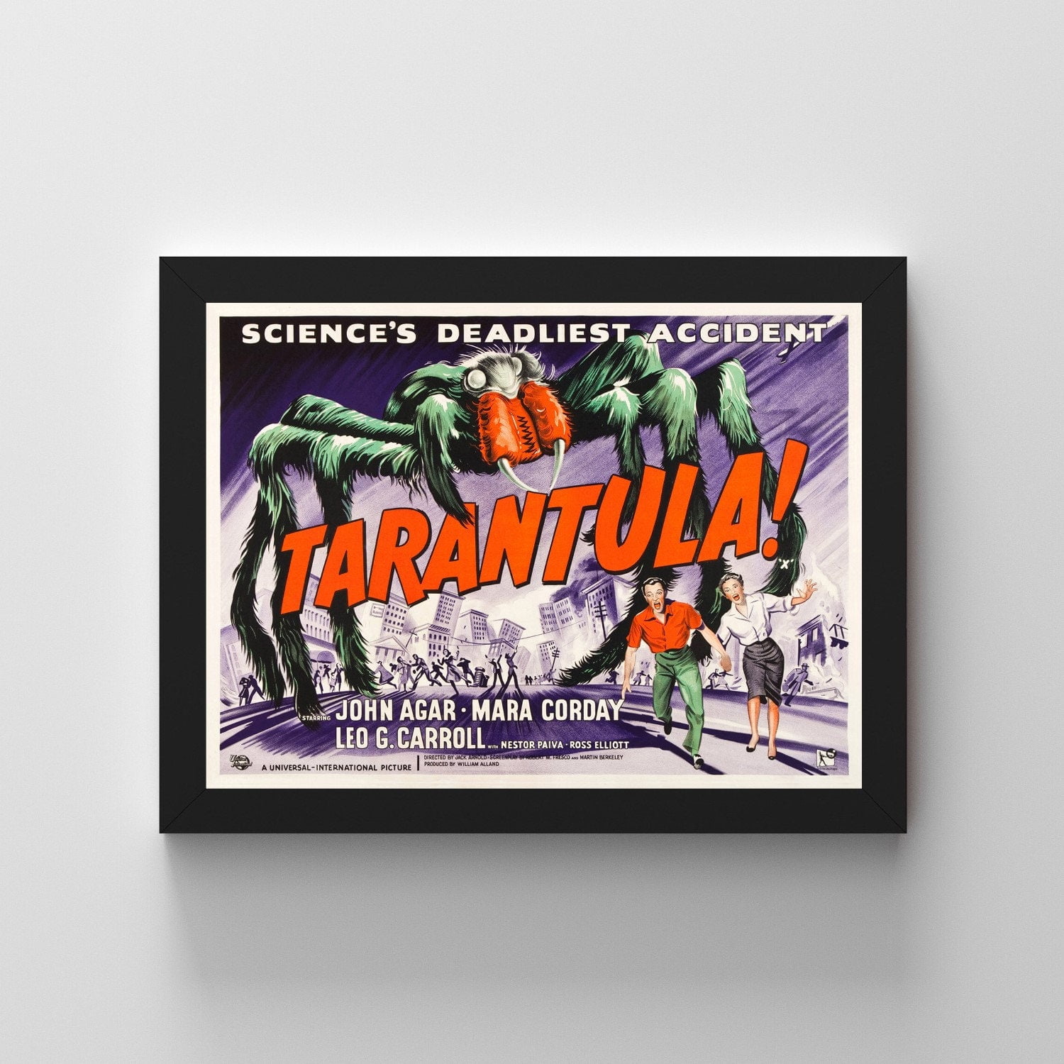 POSTER Tarantula! Retro Sci-Fi Film / Movie Poster -UNFRAMED - Walmart.com