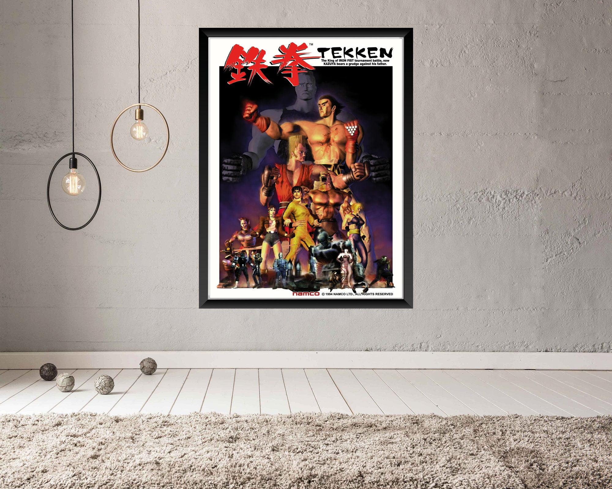 POSTER Tekken Arcade Video Game Poster-UNFRAMED - Walmart.com