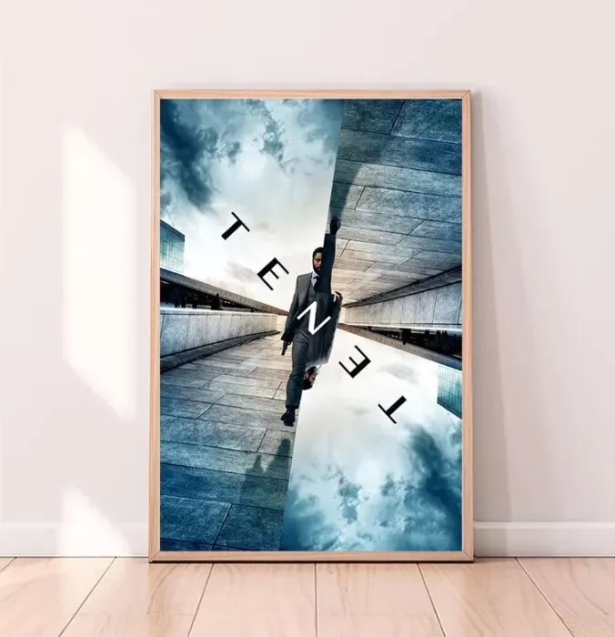 POSTER Tenet (2020),Movie Poster,High Quality Print, Wall Art, Room ...