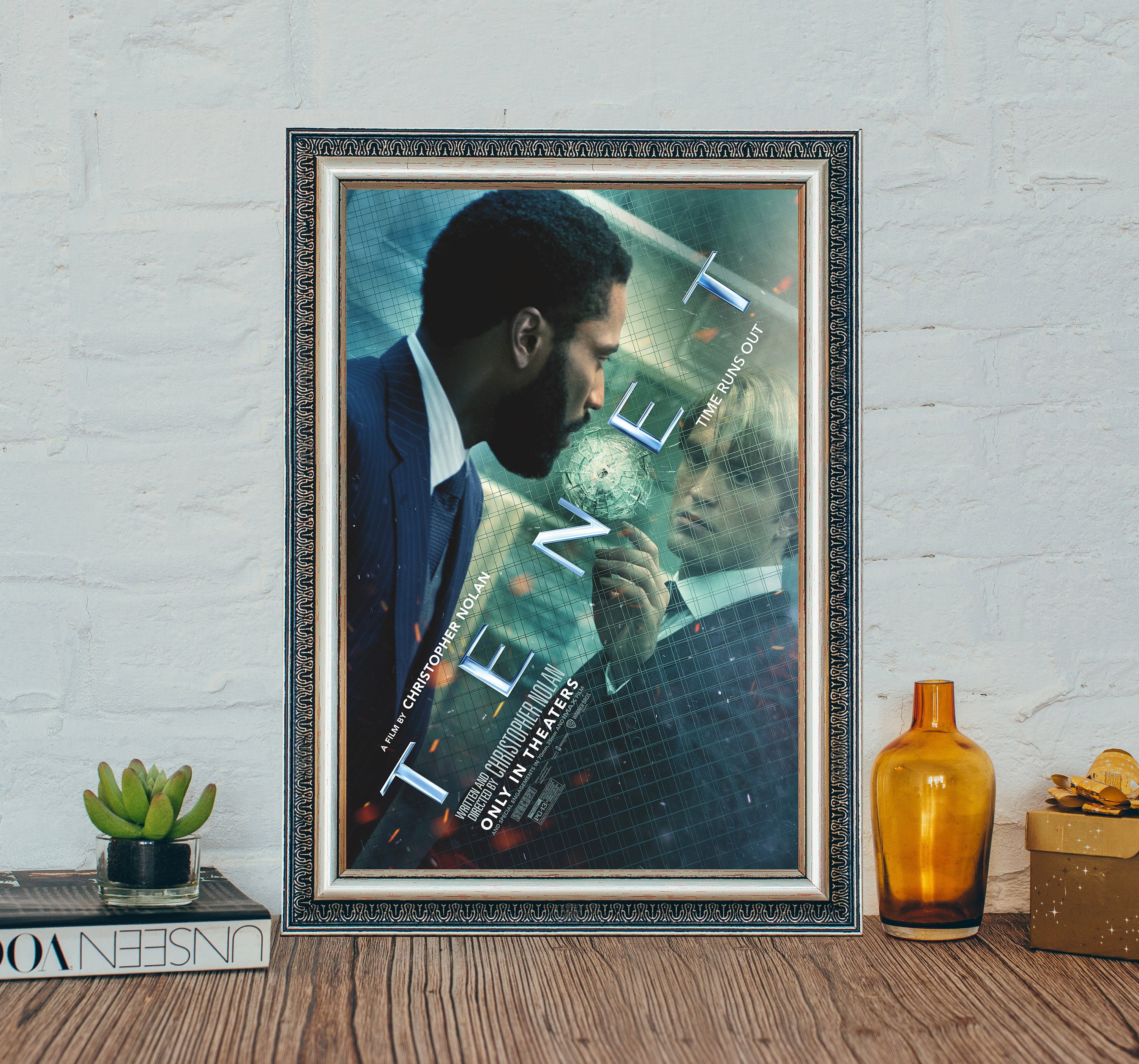 POSTER Tenet Movie Poster, Classic Vintage Movie Poster, Christopher ...