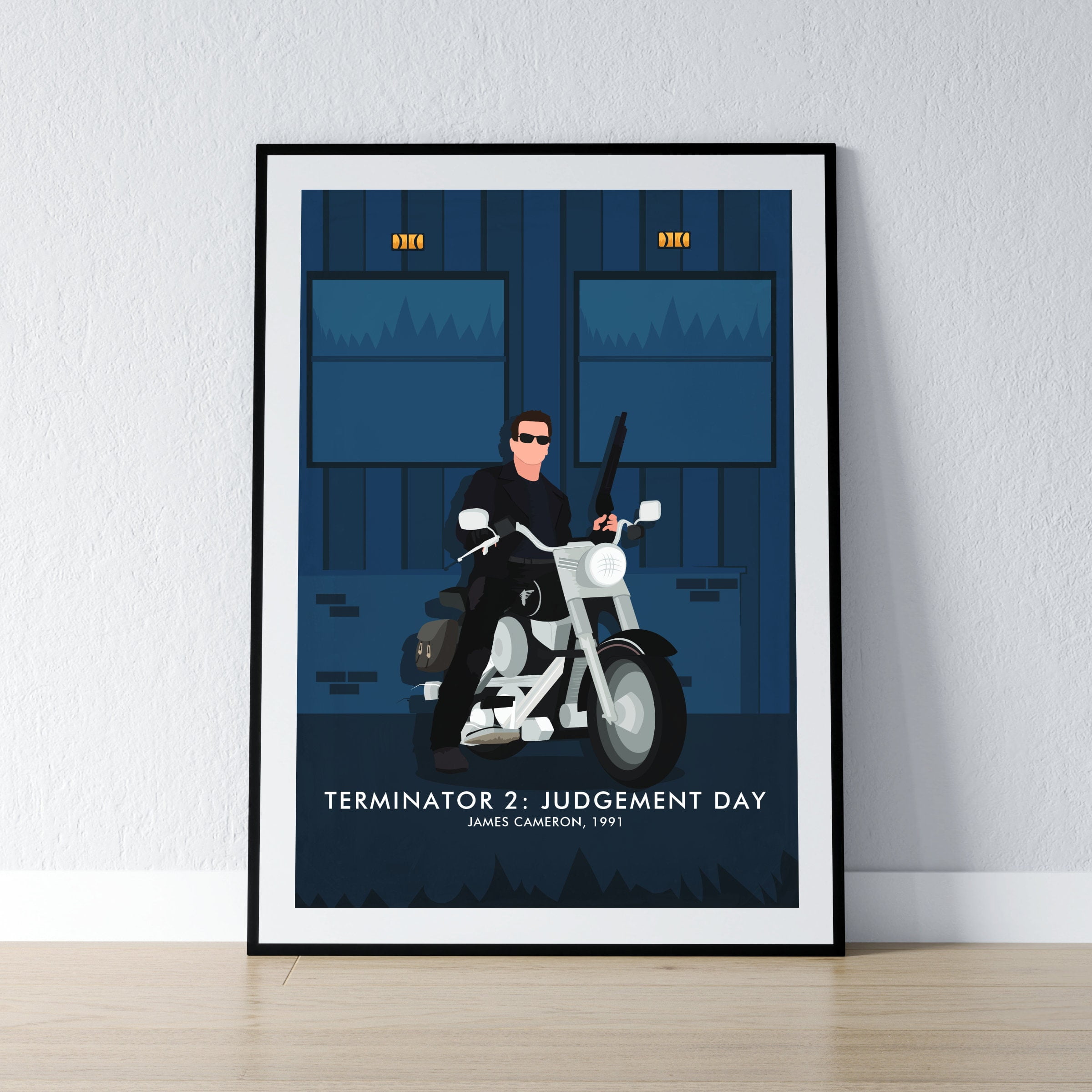 POSTER Terminator Poster - T2: Judgement Day - Minimalist Movie Poster ...