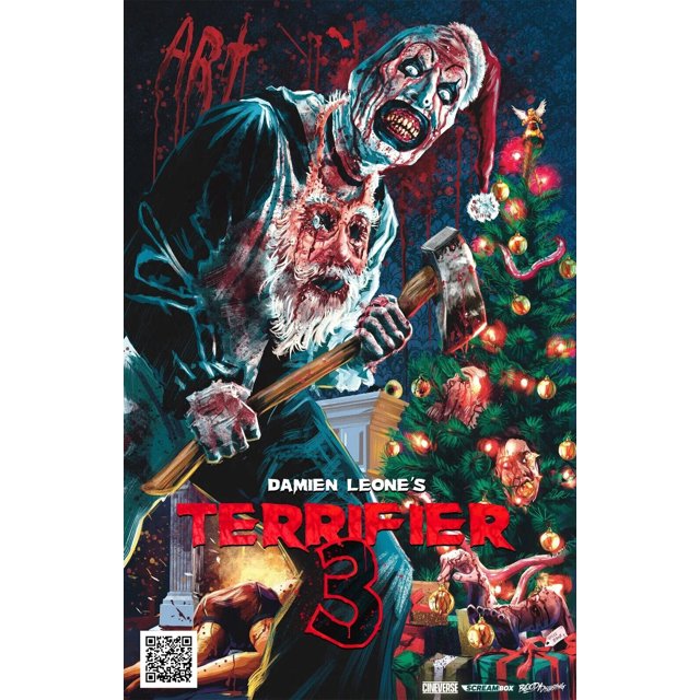 POSTER Terrifier 3 2024 movie poster Wall Decor27" x 40" Art The Clown ...