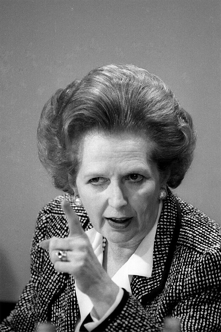 POSTER Thatcher Speaking British Politician Print Wall Art Home Decor ...
