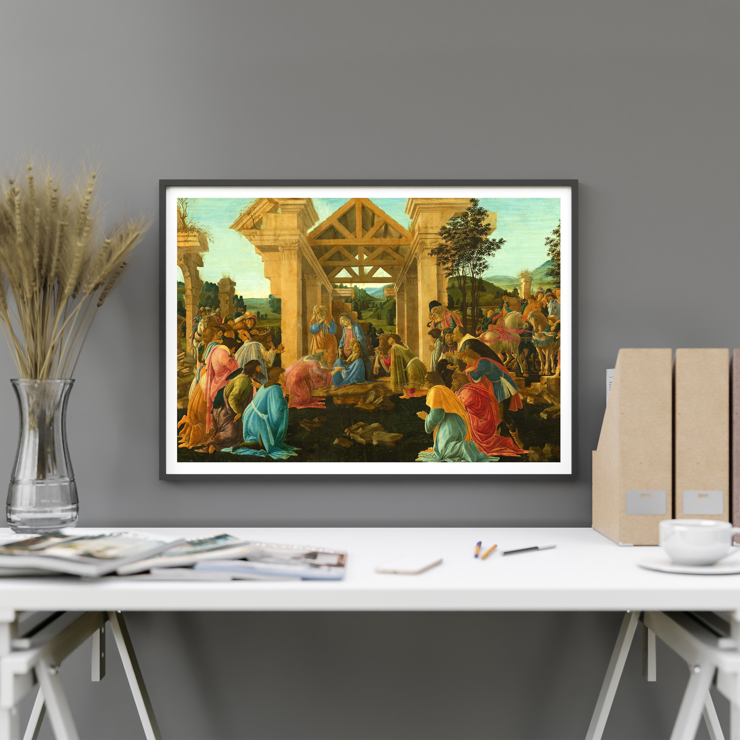 POSTER The Adoration of the Magi - Sandro Botticelli Poster Prints and ...