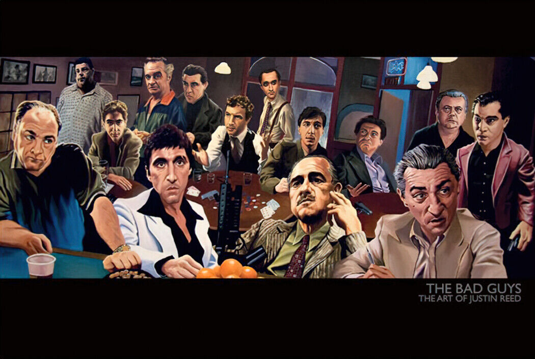 POSTER The Bad Guys - The Art Of Justin Reed - Poster (Scarface ...
