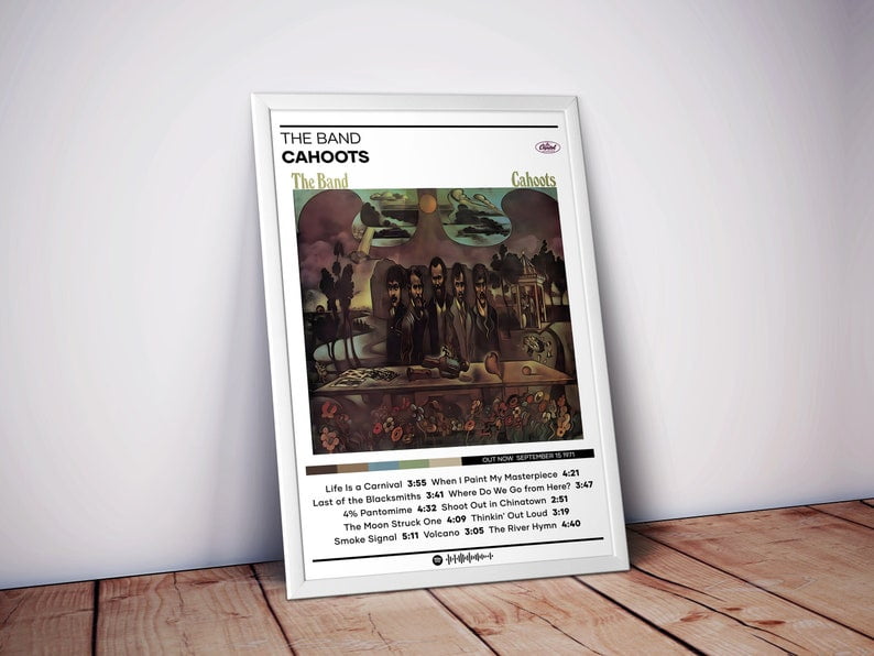POSTER The Band Poster | Cahoots Poster | | Album Poster Print | Rock ...