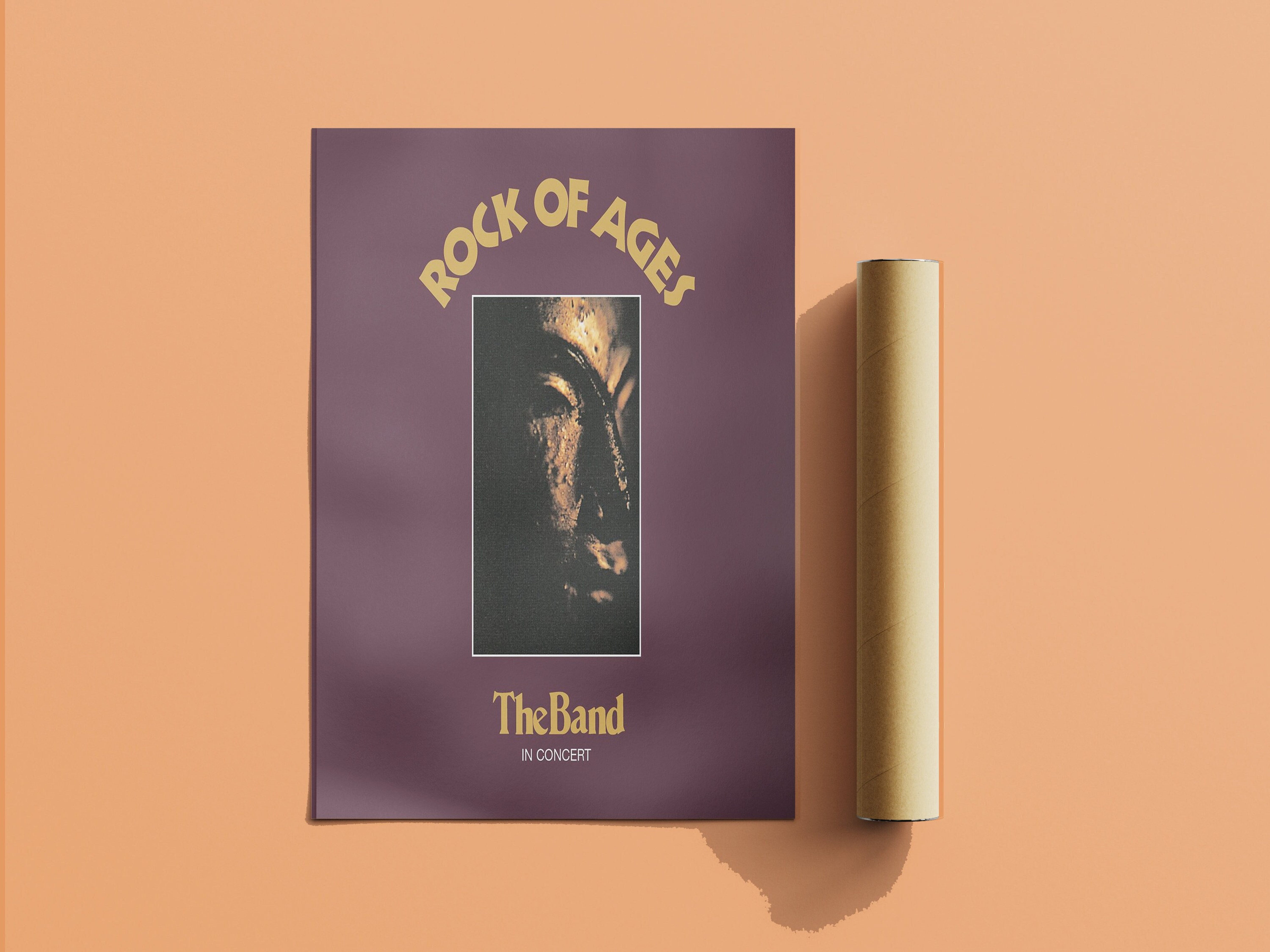 POSTER The Band Poster | Rock of Ages Poster | Concert Poster | Album ...