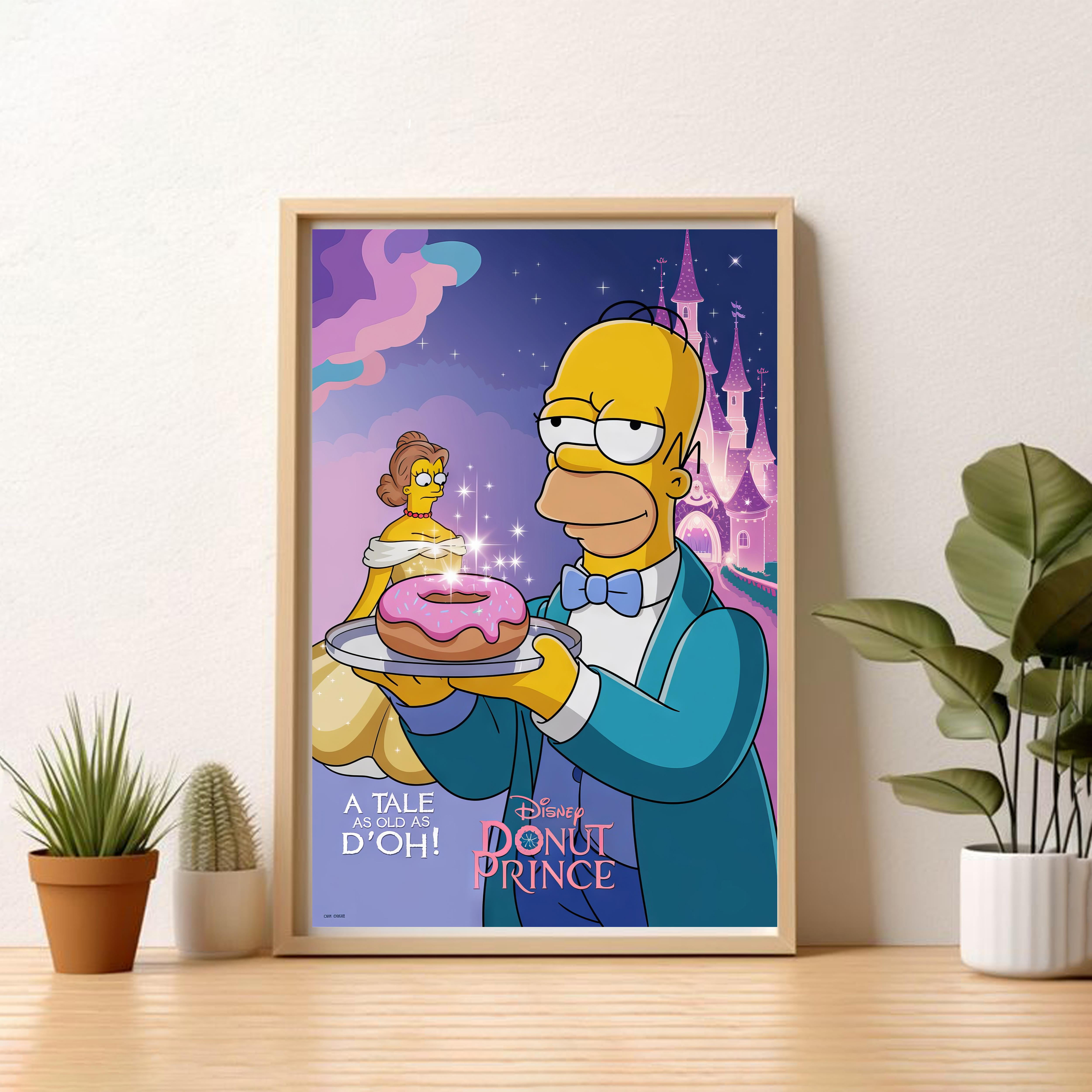 POSTER The Bart King Poster - Bart Simpson as The Lion King, Disney ...